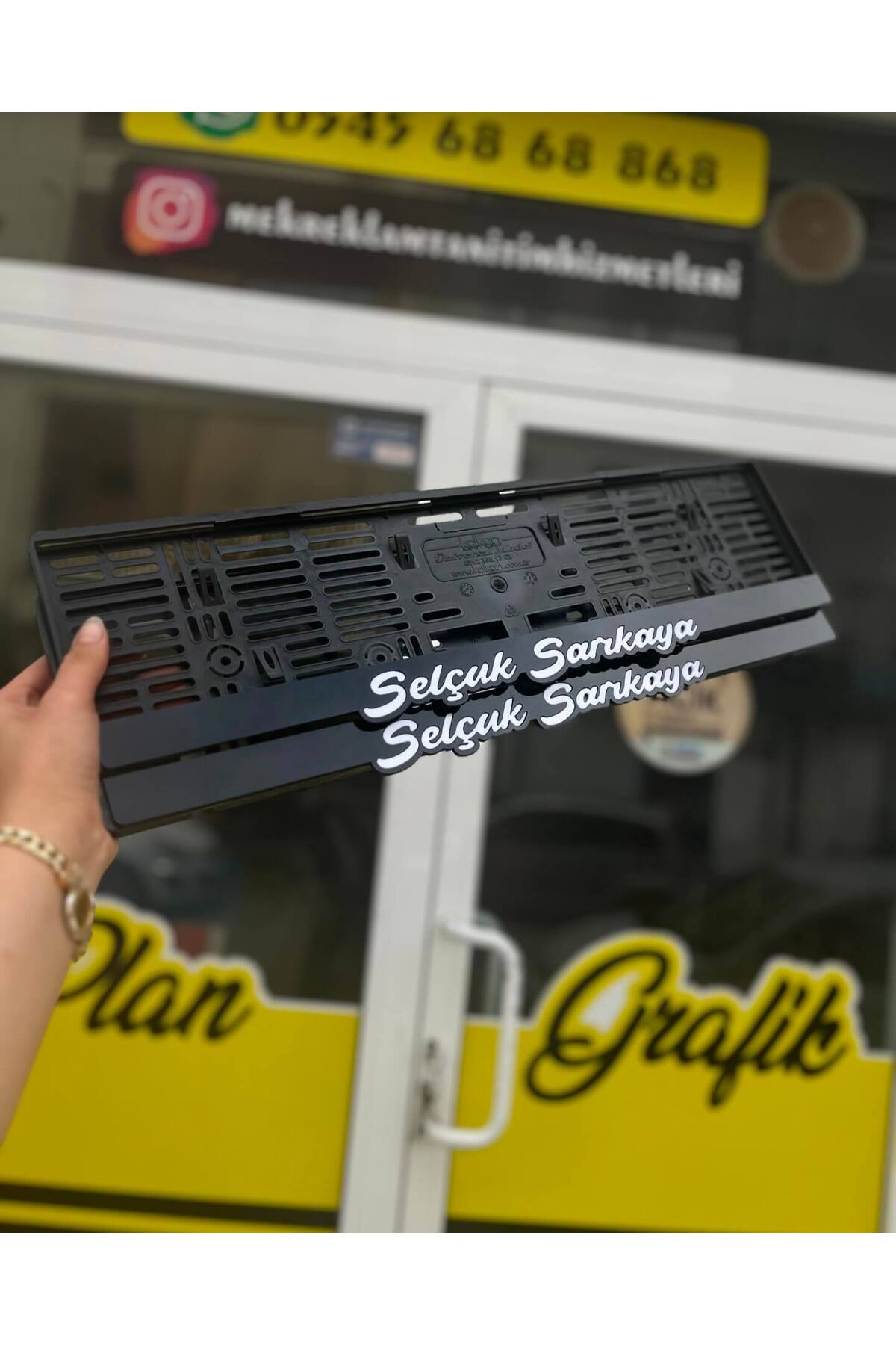 MEK STORE SARKIK MODEL İSİME ÖZEL PLEKSİ PLAKALIK - Fiyatı, Yorumları