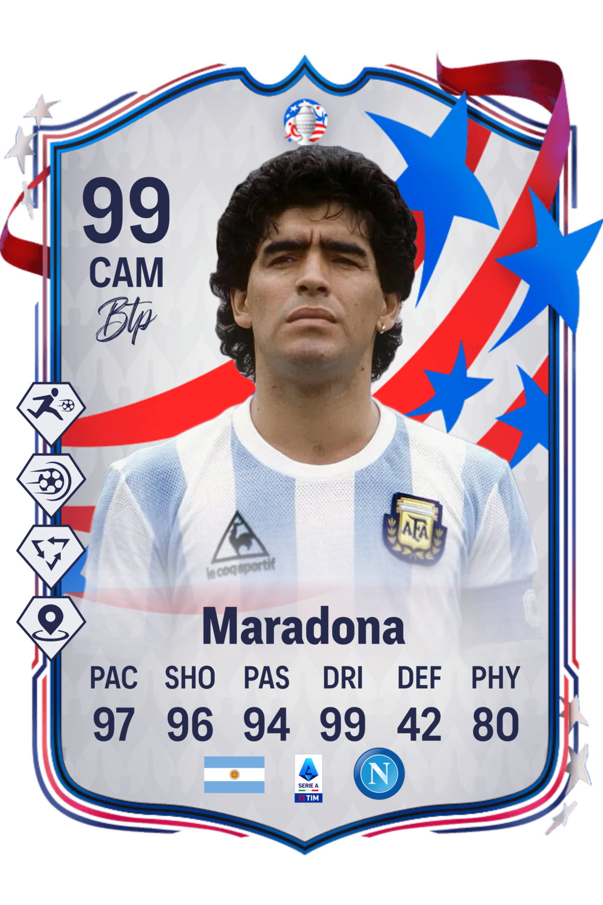 BERKANTTP Maradona Copa America Fut Card Fiyatı, Yorumları - Trendyol