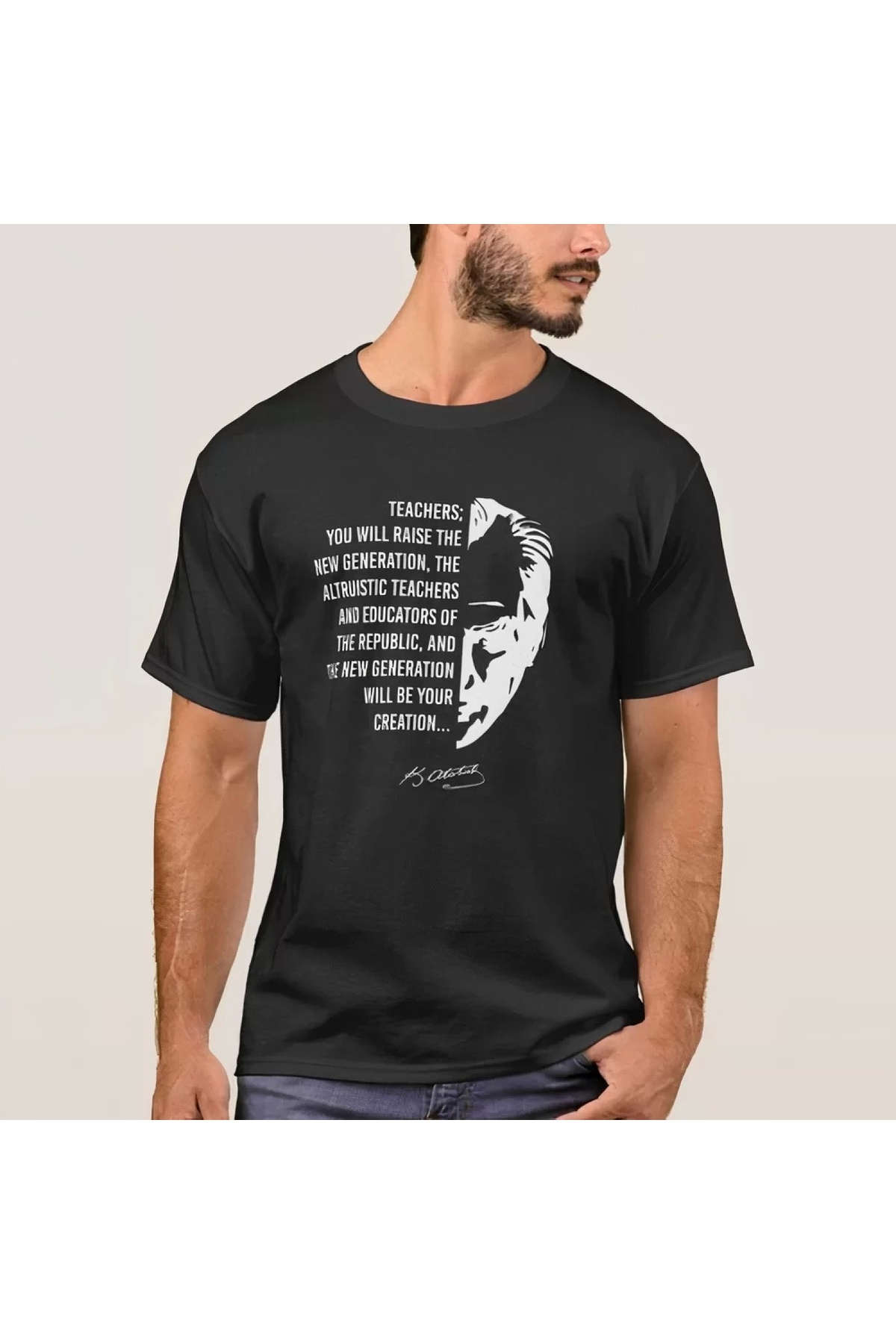 Genel Markalar 24 Kasım Öğretmenler Günü Baskılı T-shirt - Siyah Fiyatı ...