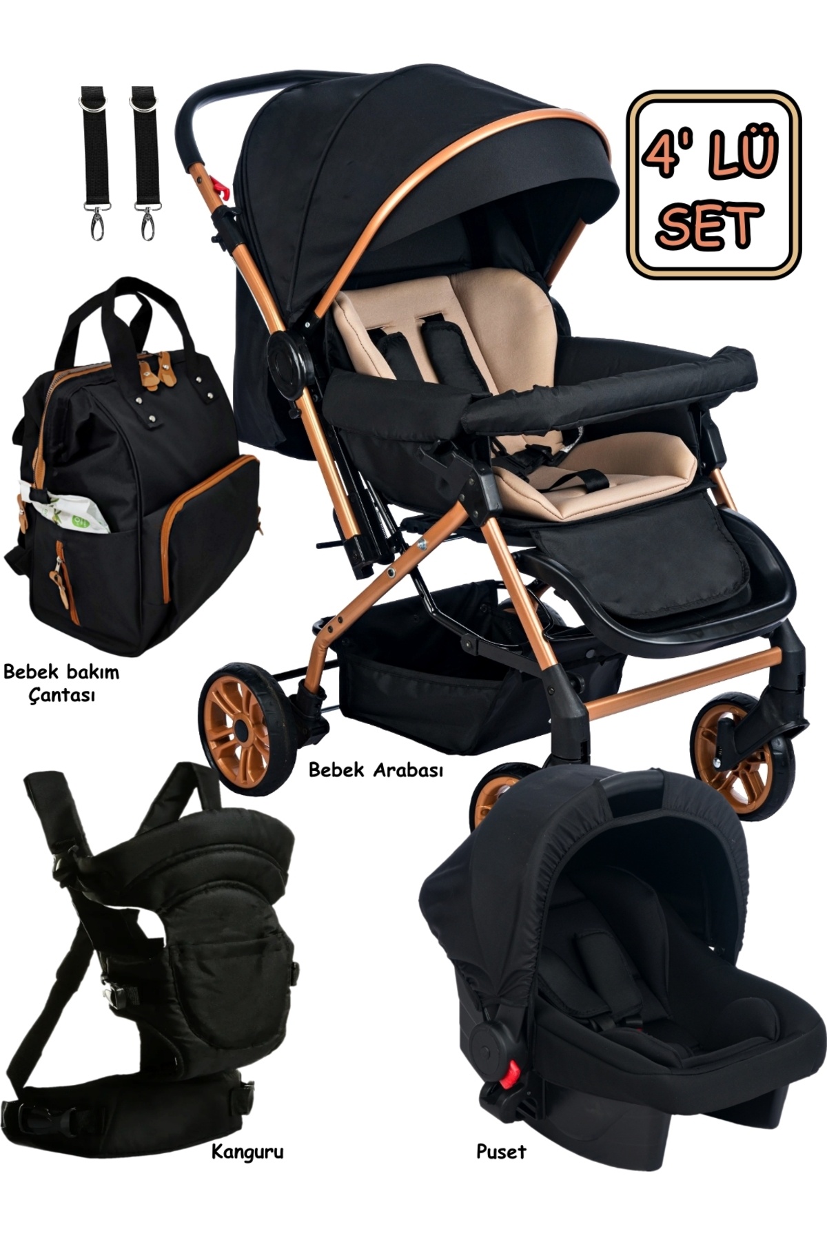 ESY LİNE Bebek Taşıma Puseti ve Bebek Arabası Setleri - Fiyatı, Yorumları