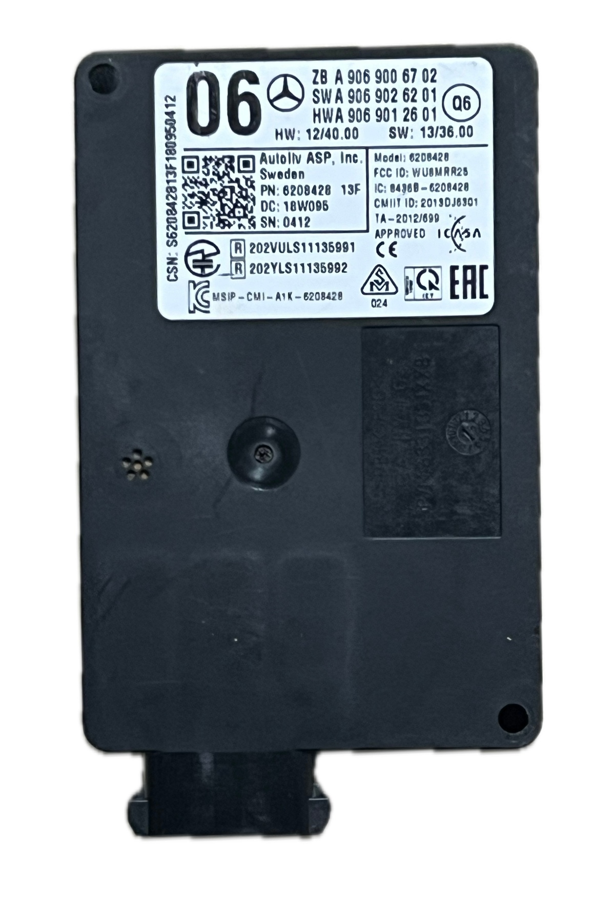 Mercedes A9069006702 Mercedes Sprinter, Vito Radar Beyni 06 numara ...