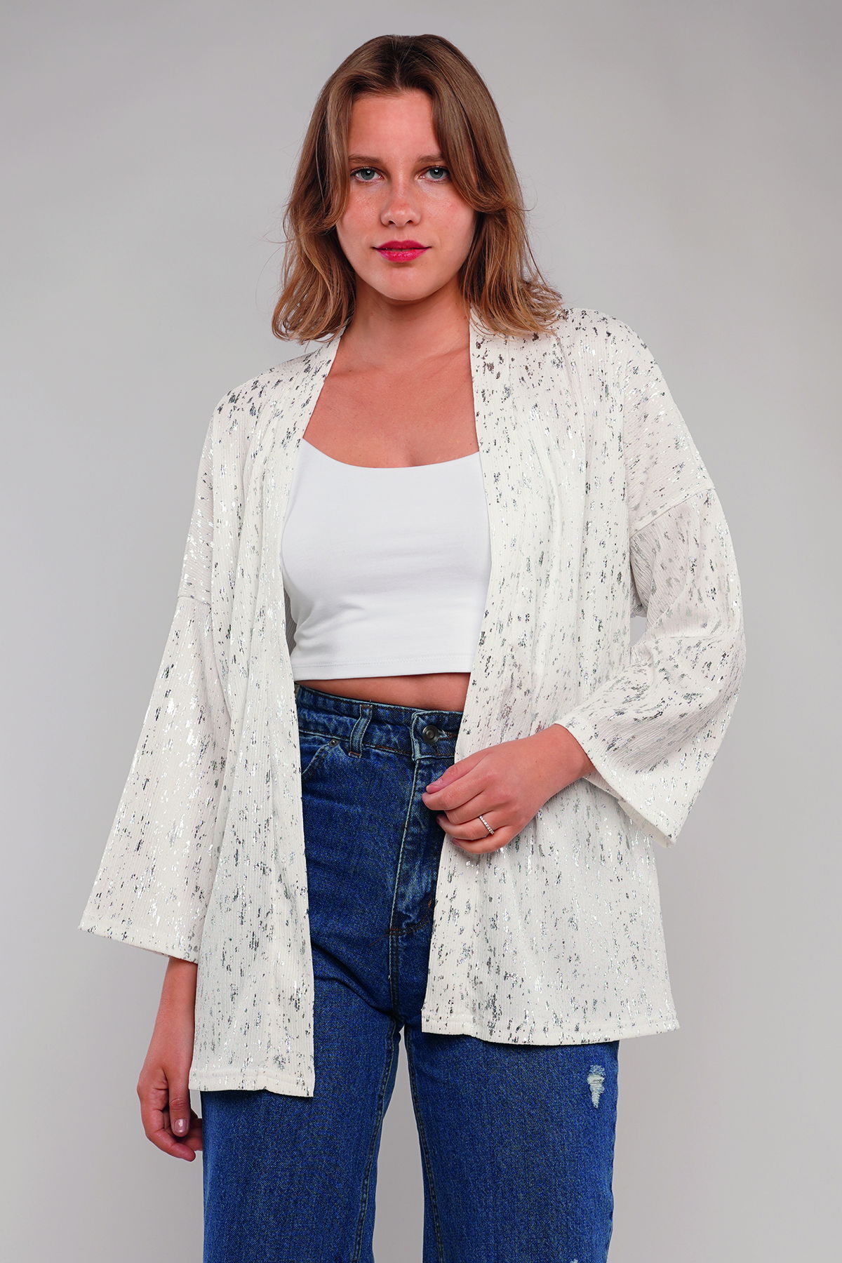 GABRİA Gabria Simli Seul Kimono Fiyatı, Yorumları - Trendyol