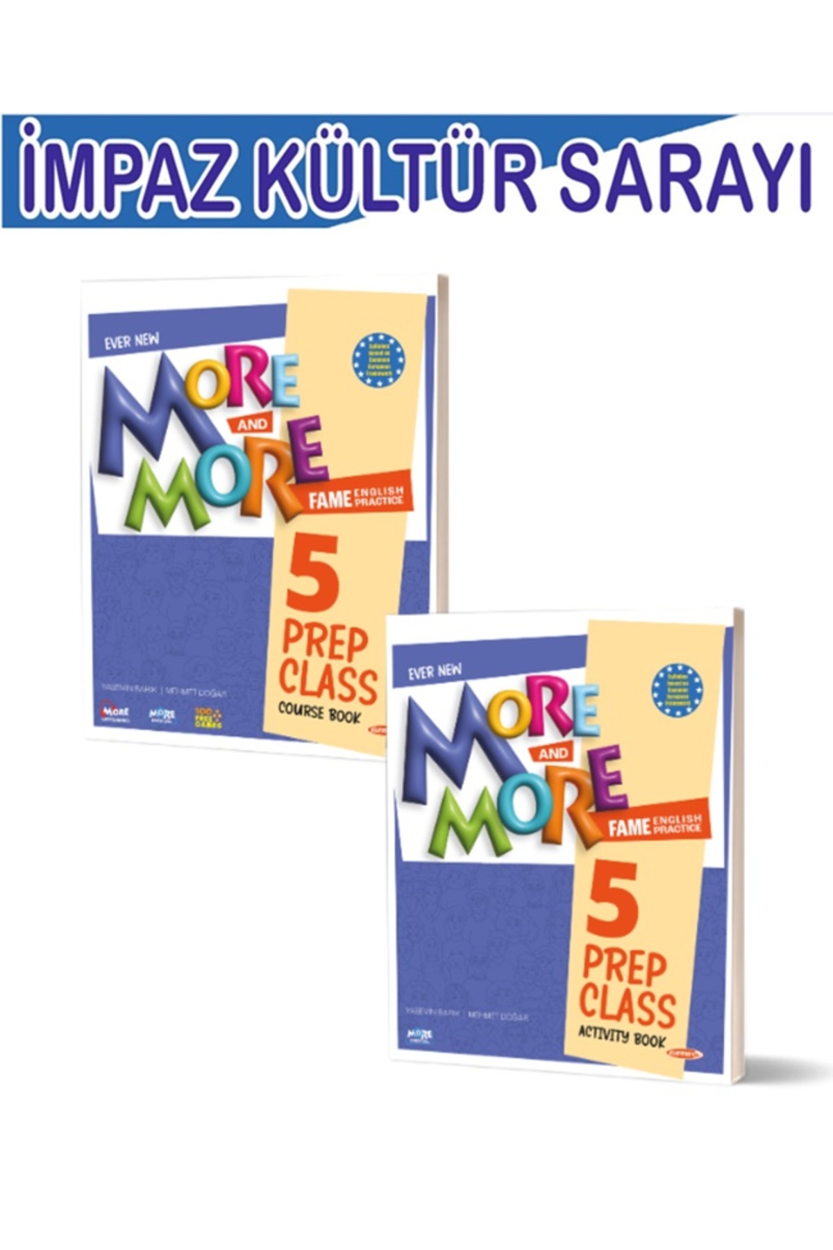 Kurmay Yayınevi 5 .SINIF MORE&MORE PREP CLASS 2 LI SET (COURSE BOOK ...
