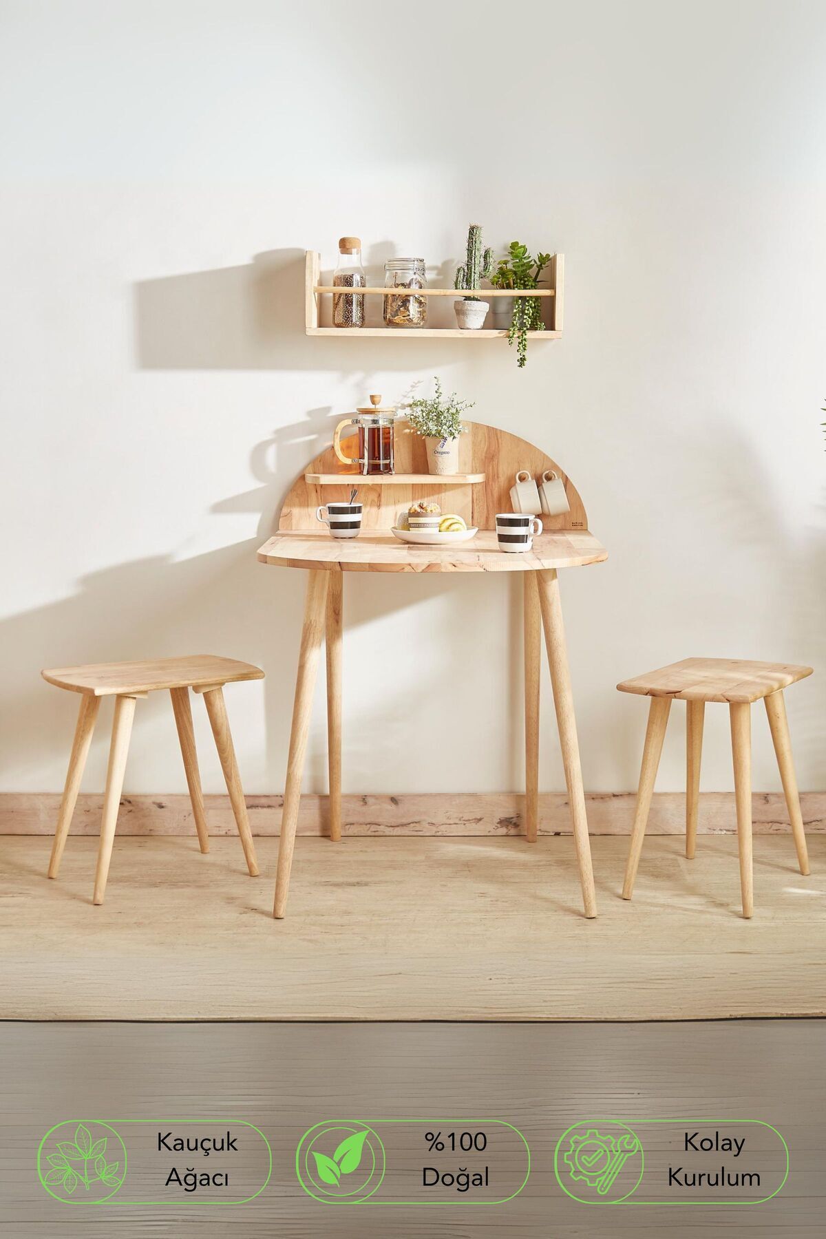 Macco Mobilya Natural Signature by Macco - Compact Chico Masa ve Tabure ...