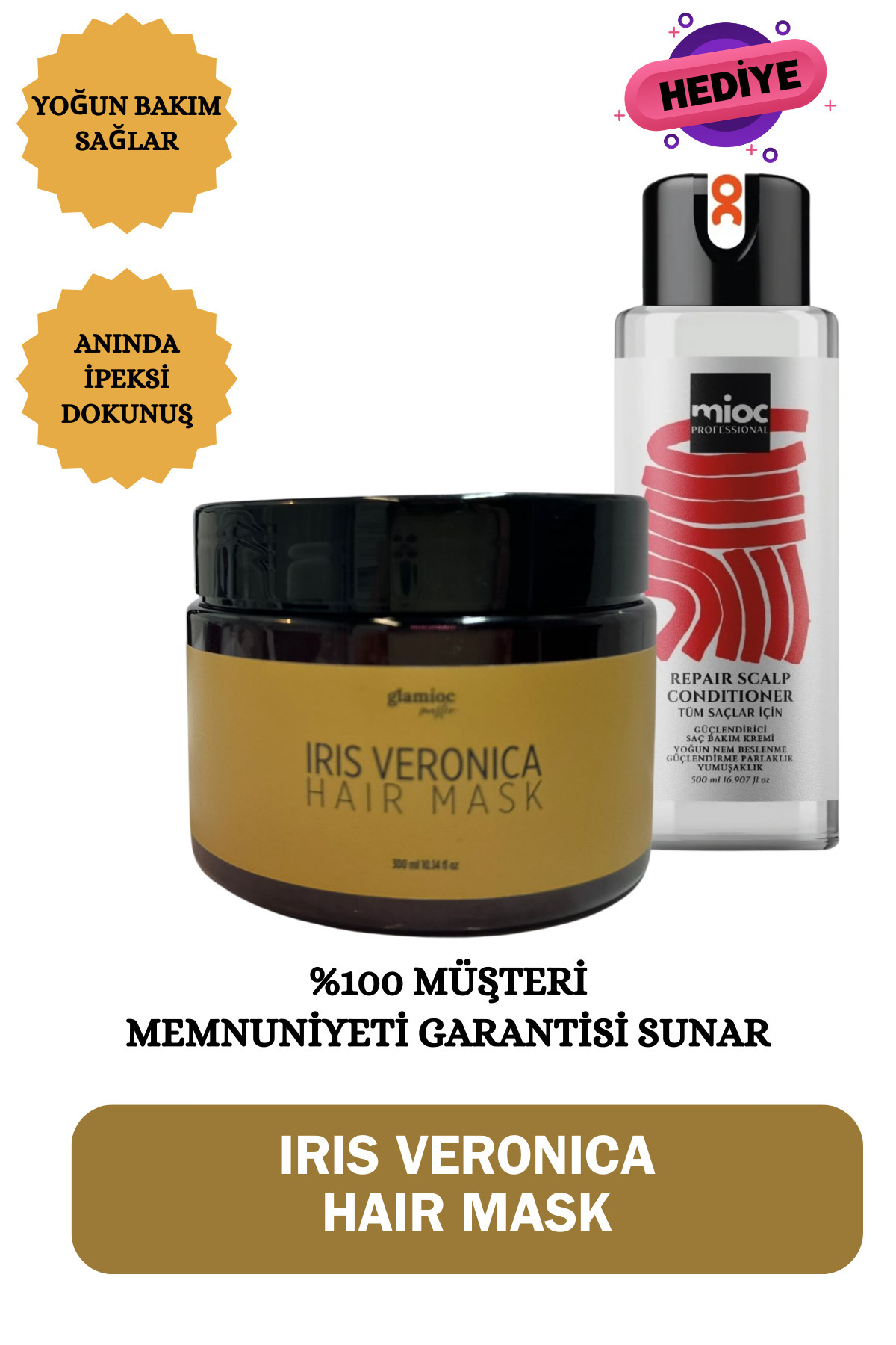 Mioc Kozmetik Iris Veronica Hair Mask - Fiyatı, Yorumları