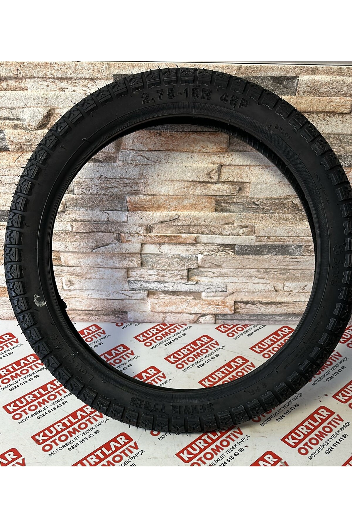 Servis 2.75 - 18 Dış Lastik (Arka Teker) - Fiyatı, Yorumları