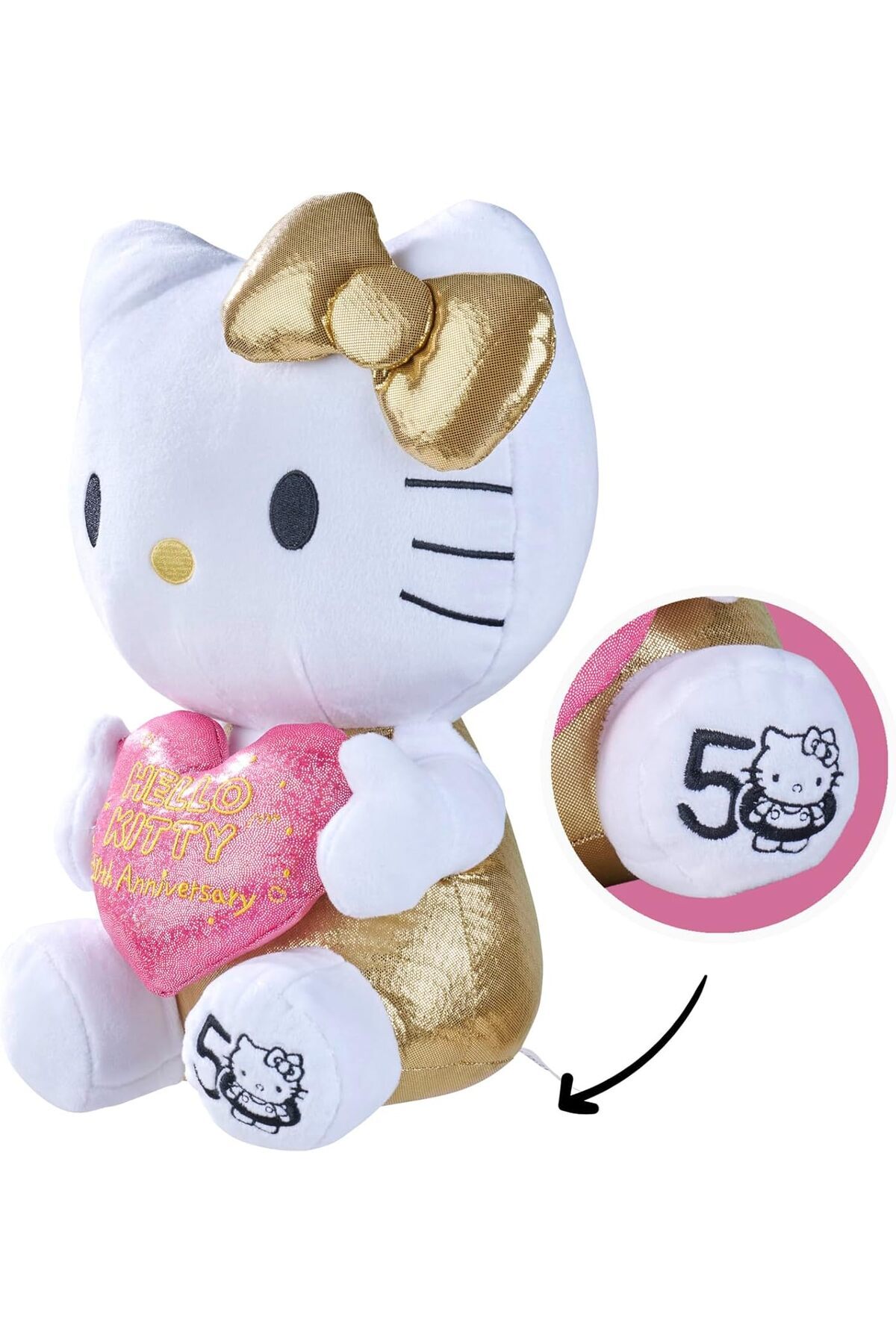 Simba HELLO KITTY 50TH ANNIVERSARY 30 CM PELUS FIGUR - 50 yıl özel ...