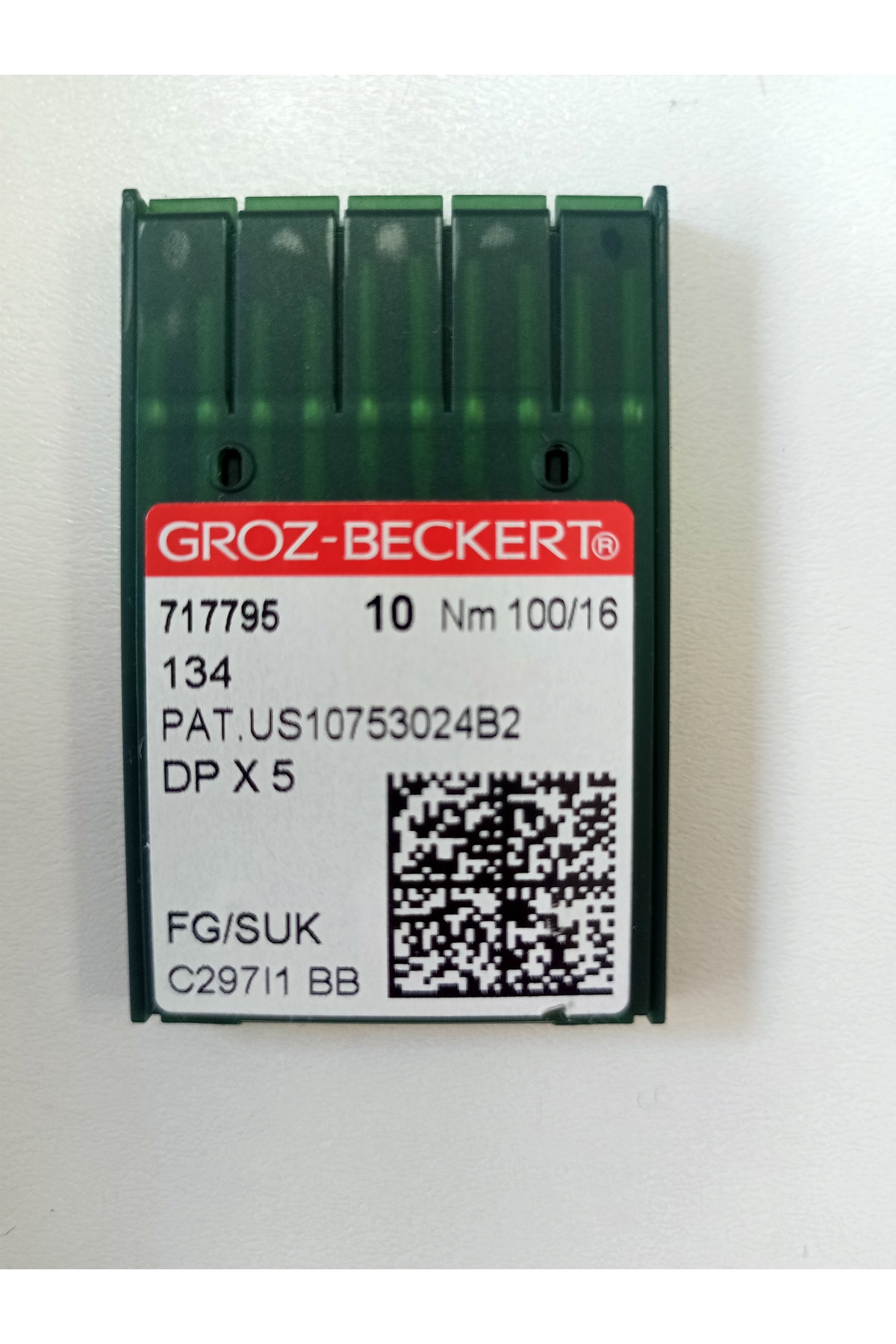 Groz Beckert Groz-Beckert DPx5 100/16 Kalın Dip -Sanayi Makinesi İğnesi ...