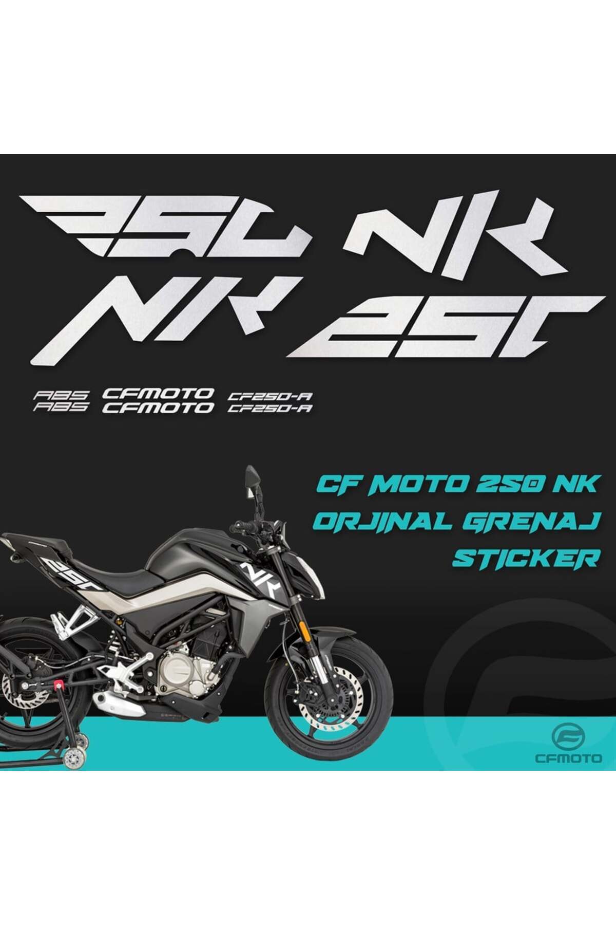 Redline Grafik Cf Moto 250 Nk Grenaj Sticker Fiyatı, Yorumları - Trendyol