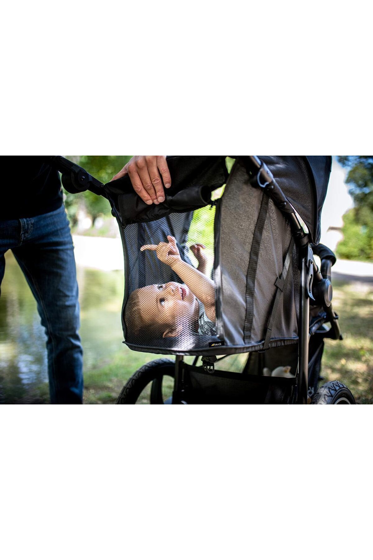 HAUCK Runner 2 Üç tekerlekli Bebek Arabası, Ekstra Büyük Pnömatik ...