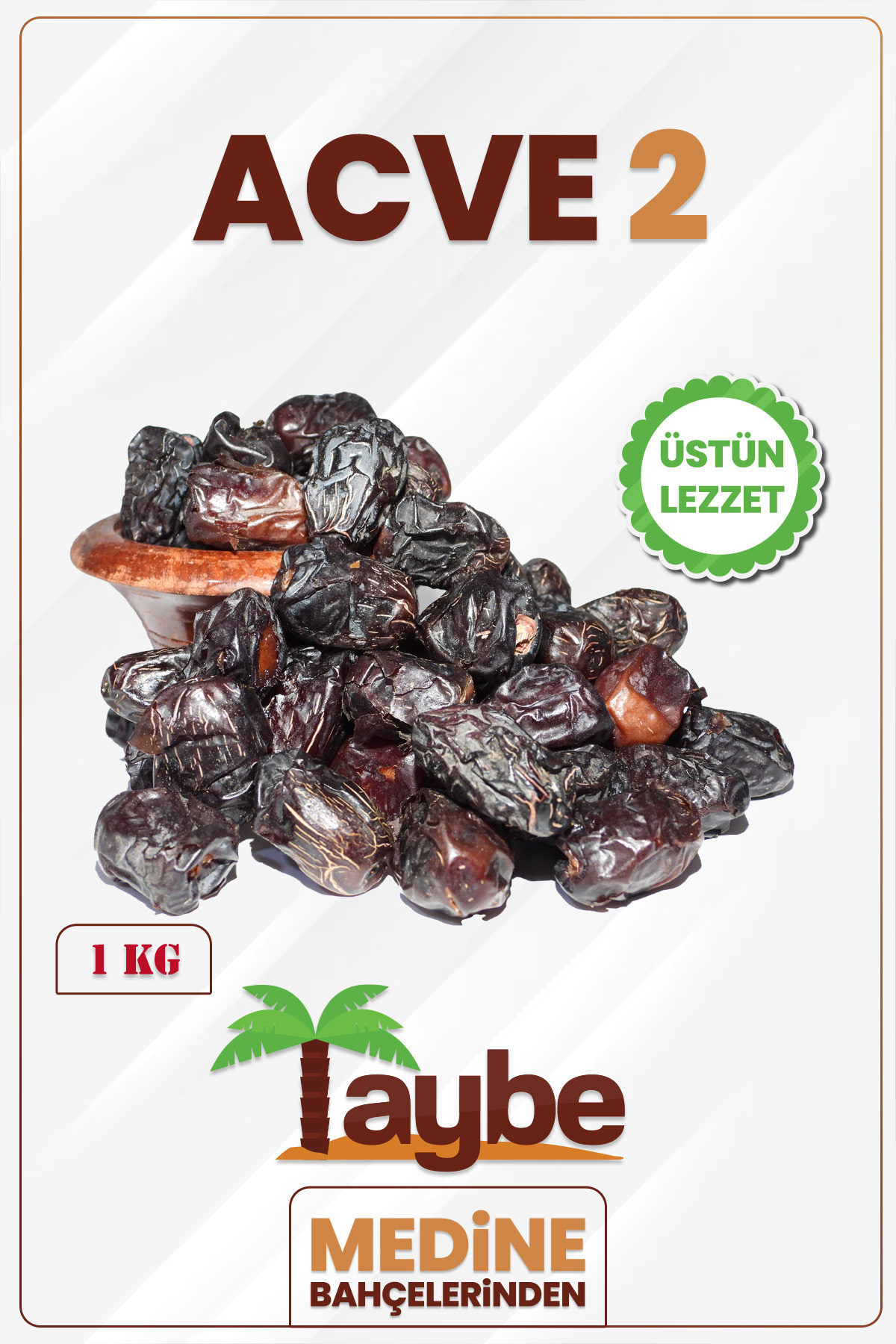 Medine Hurma Acve (PEYGAMBER HURMASI) 2 No (1 KG) - Fiyatı, Yorumları