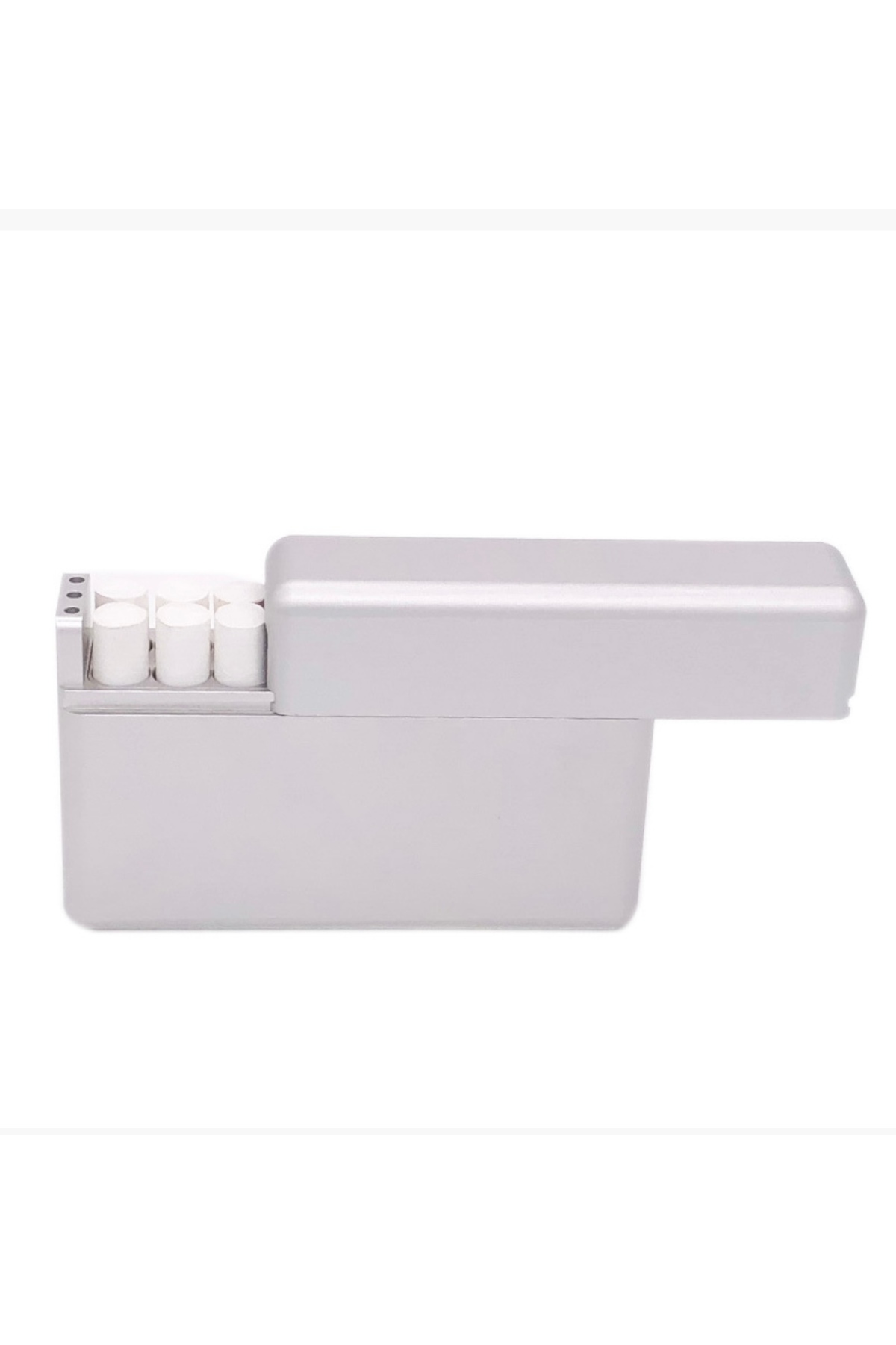 YuumiCo IQOS Gümüş Metal Sigara Kutusu - Mıknatıslı ıqos Heets Sigara ...