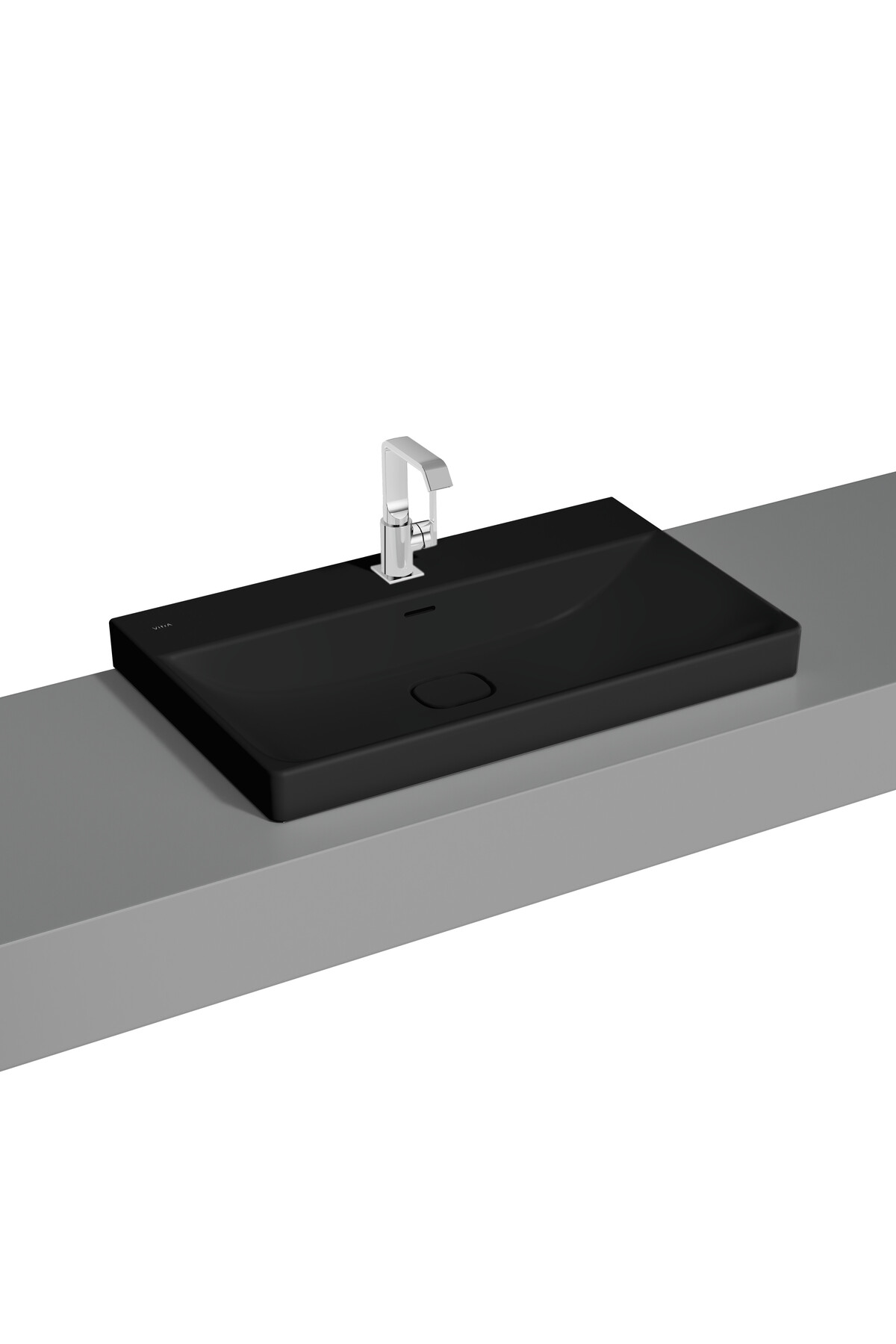 VitrA Metropole 7527B083-0973 Çanak Lavabo, 80cm, Mat Siyah - Fiyatı ...