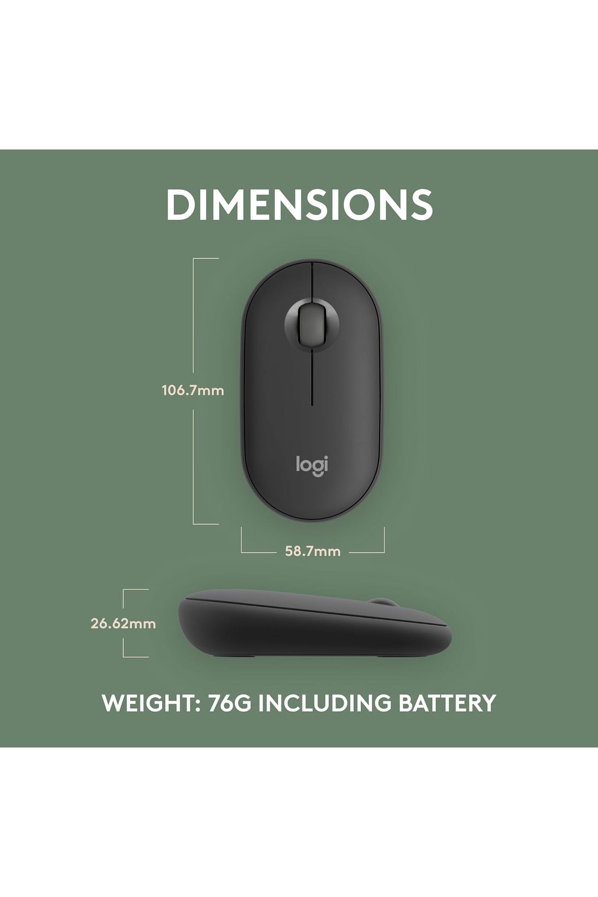 logitech K380 Bluetooth Klavye 920-007586 + M350s Pebble 2 Kablosuz ...