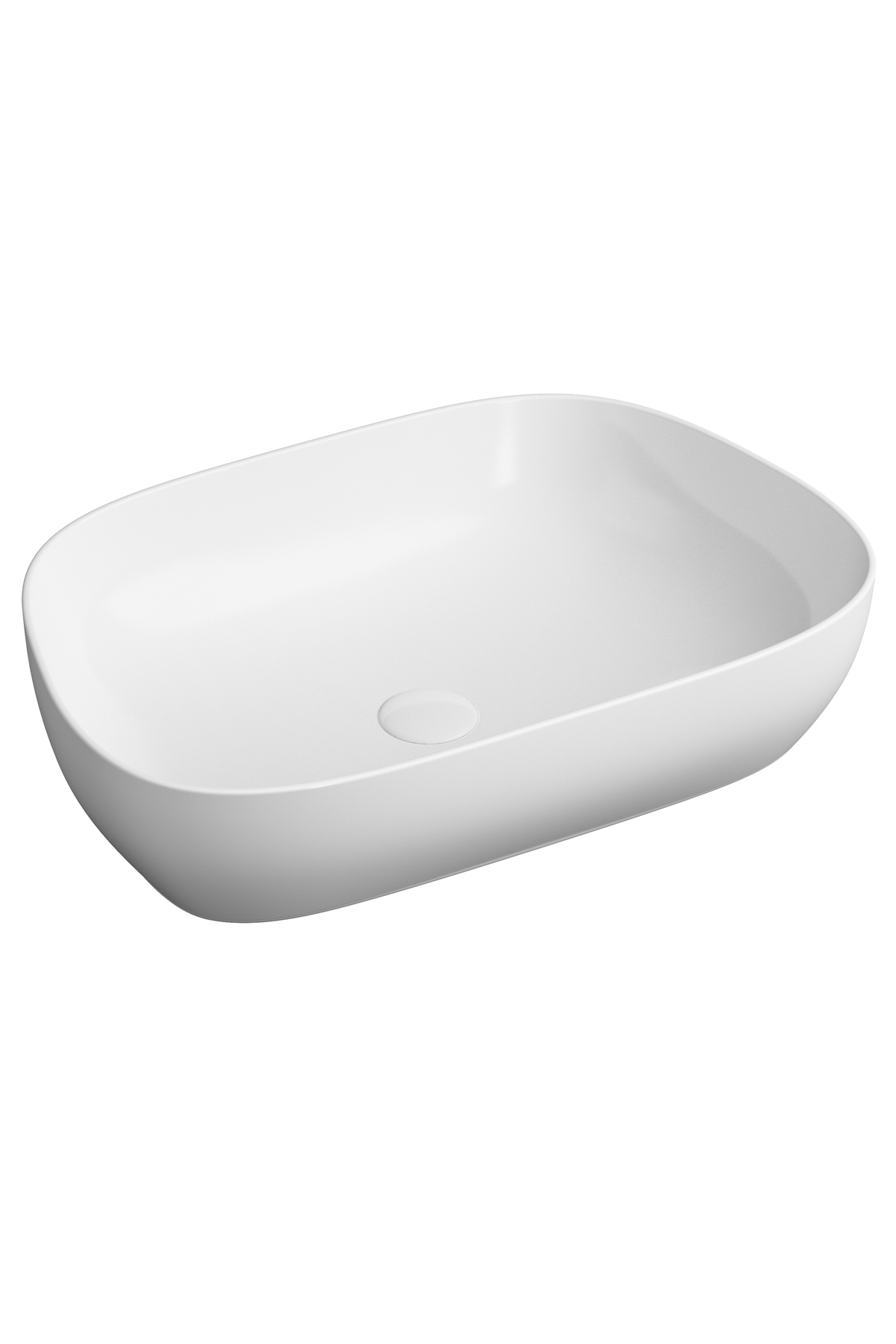 VitrA Frame 5653b403-0016 Tezgah Üstü Tv Lavabo, Clean, 57 Cm, Beyaz ...