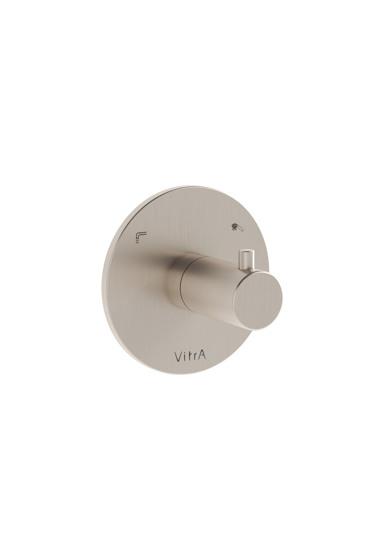 VitrA Origin A4285734 Ankastre 2 Yollu Yönlendirici, Fırçalı Nikel ...