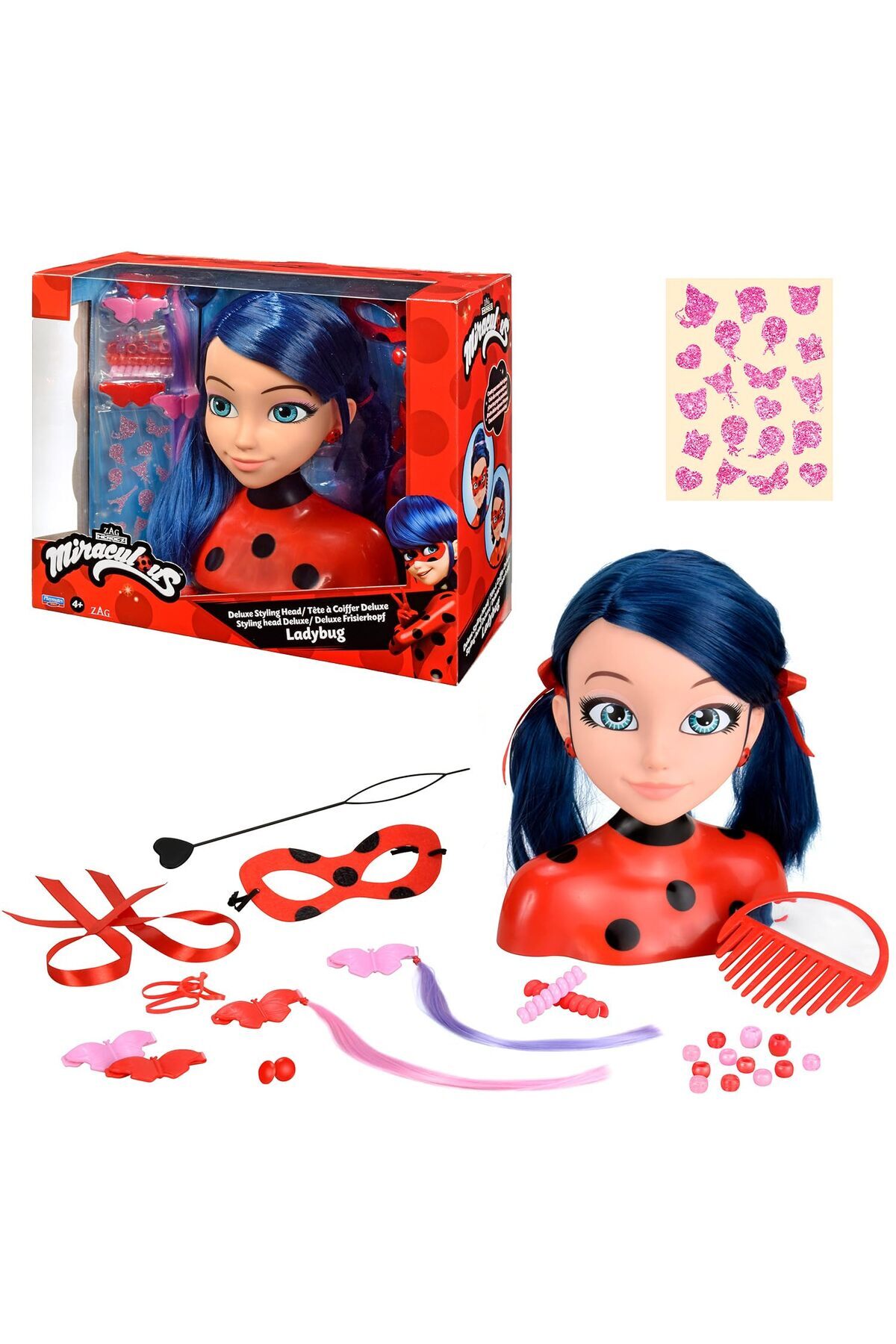 BANDAI Miraculous Ladybug - Styling Head | Tête à Coiffer | Hair and ...