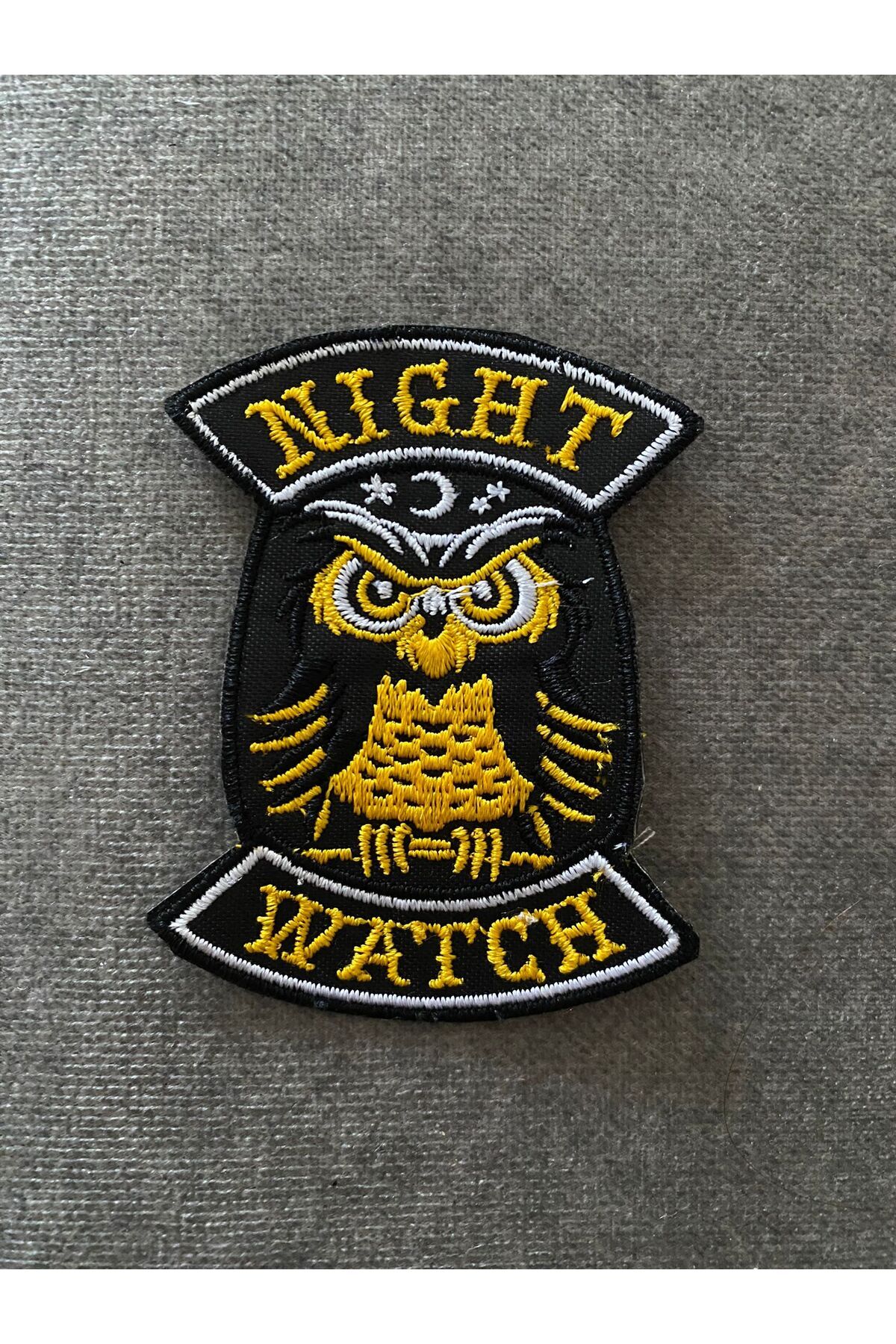 icase Night Watch Owl Night Watch Patch Patch Norway Black Metal- Trendyol