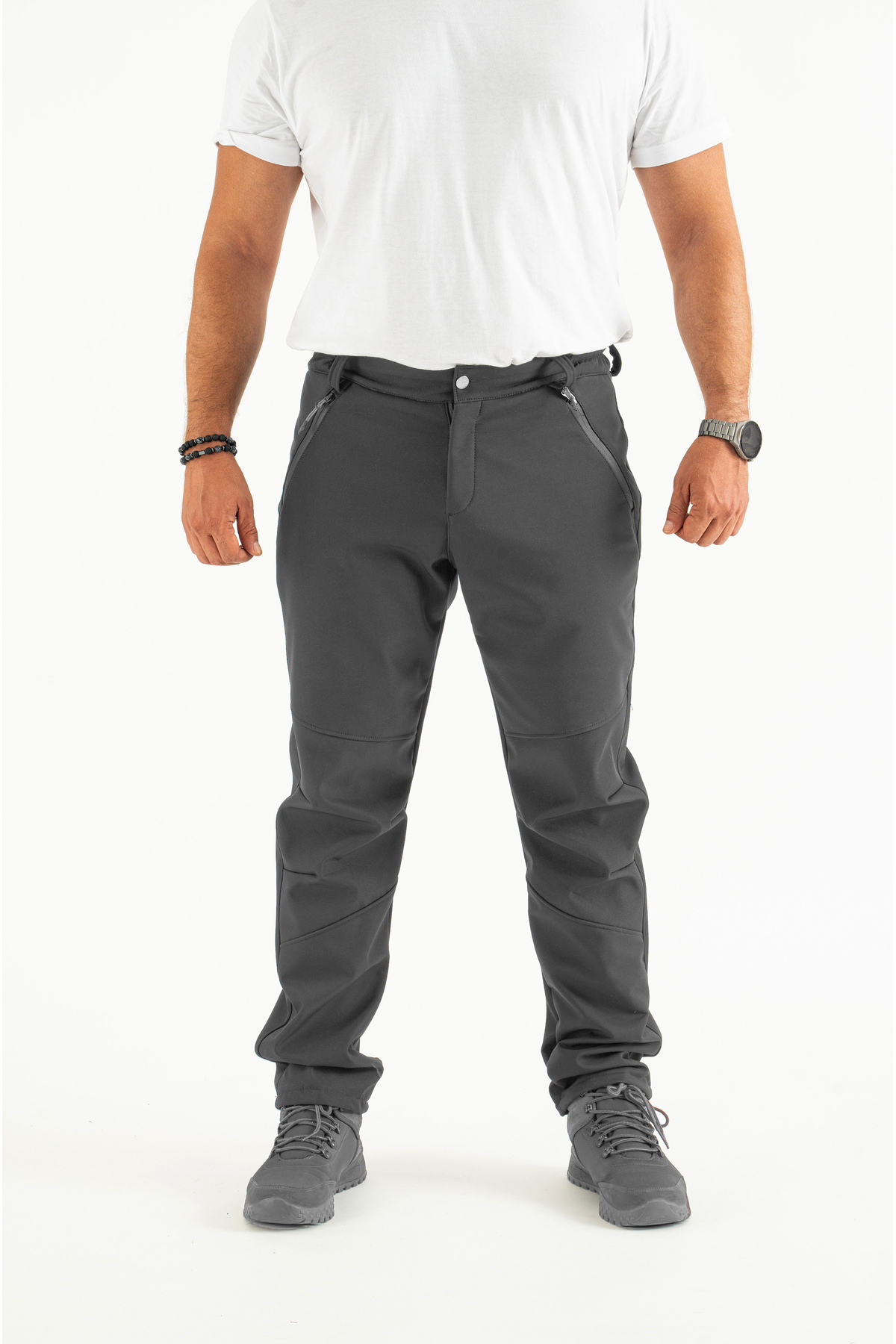 Longberg Erkek Kışlık Içi Polarlı Rüzgar Geçirmez Softshell Pantolon ...