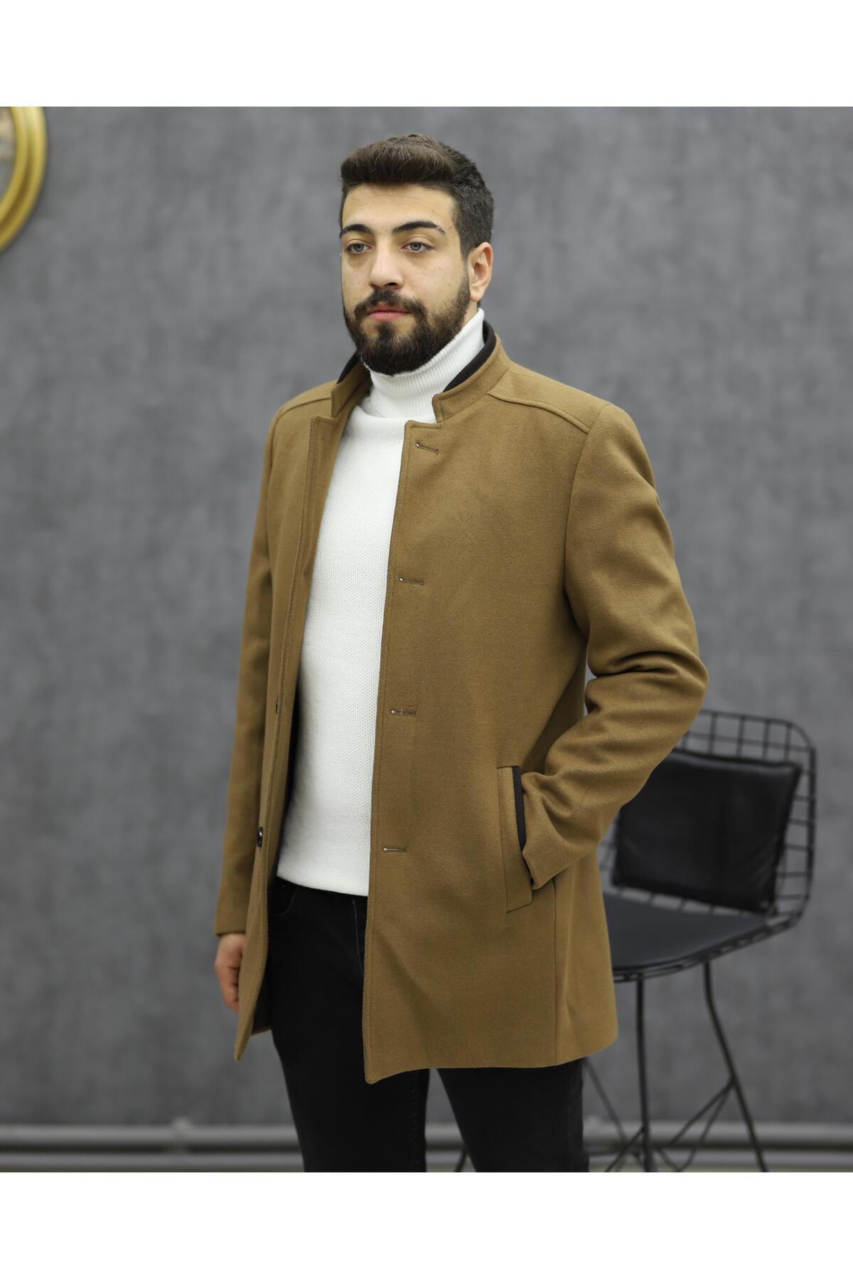 Üstün Ricol ÜSTÜN RİCOL 3031 HAKİM YAKA KAŞE KABAN(CAMEL) Fiyatı ...
