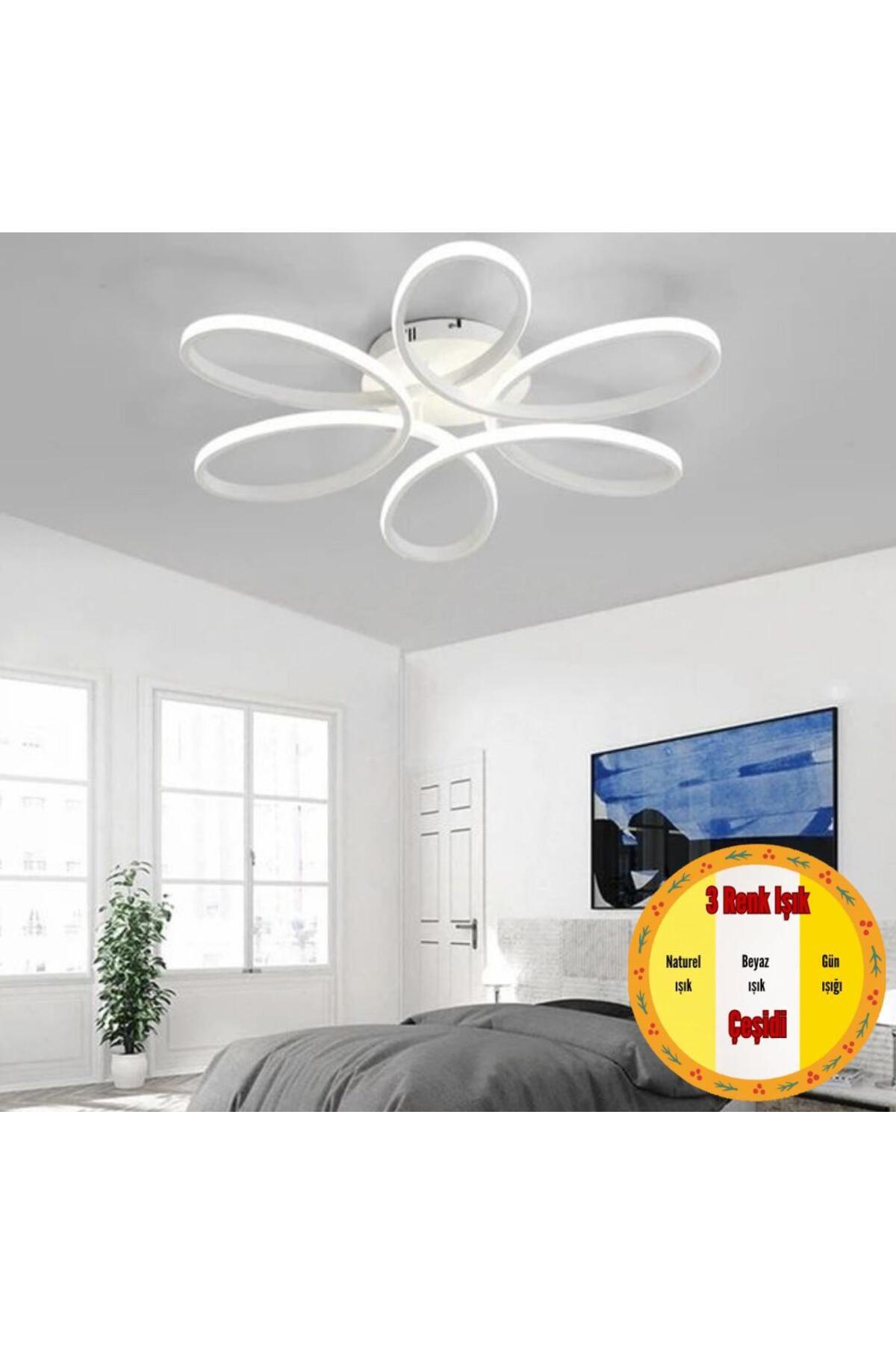 MİNEL DEKOR LED LIGHTING Minel Dekor Papatya Model Tavan Lambası ...
