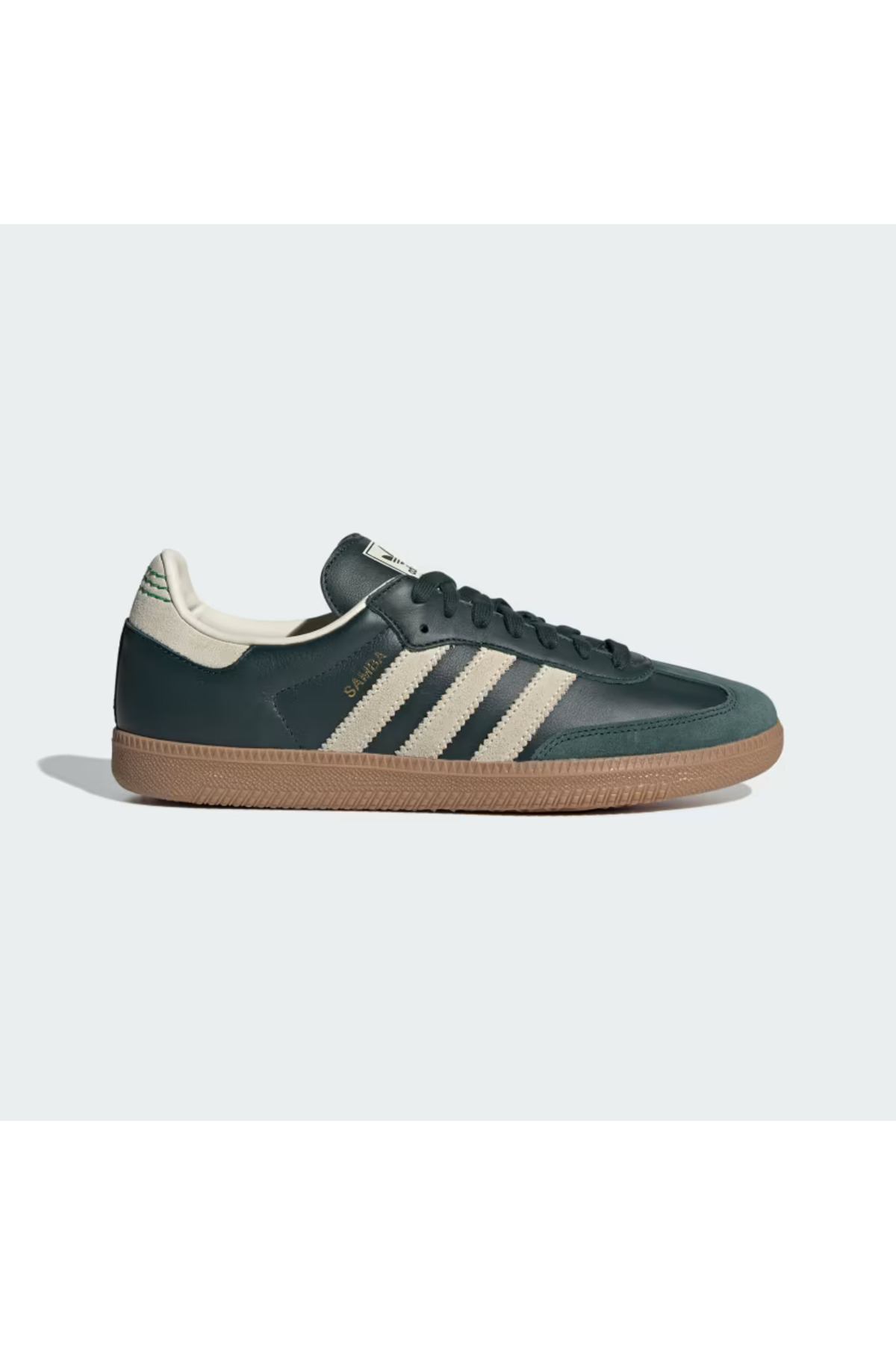adidas Dope Kicks - SAMBA OG Shadow Green Cream White Gold Metallic ...