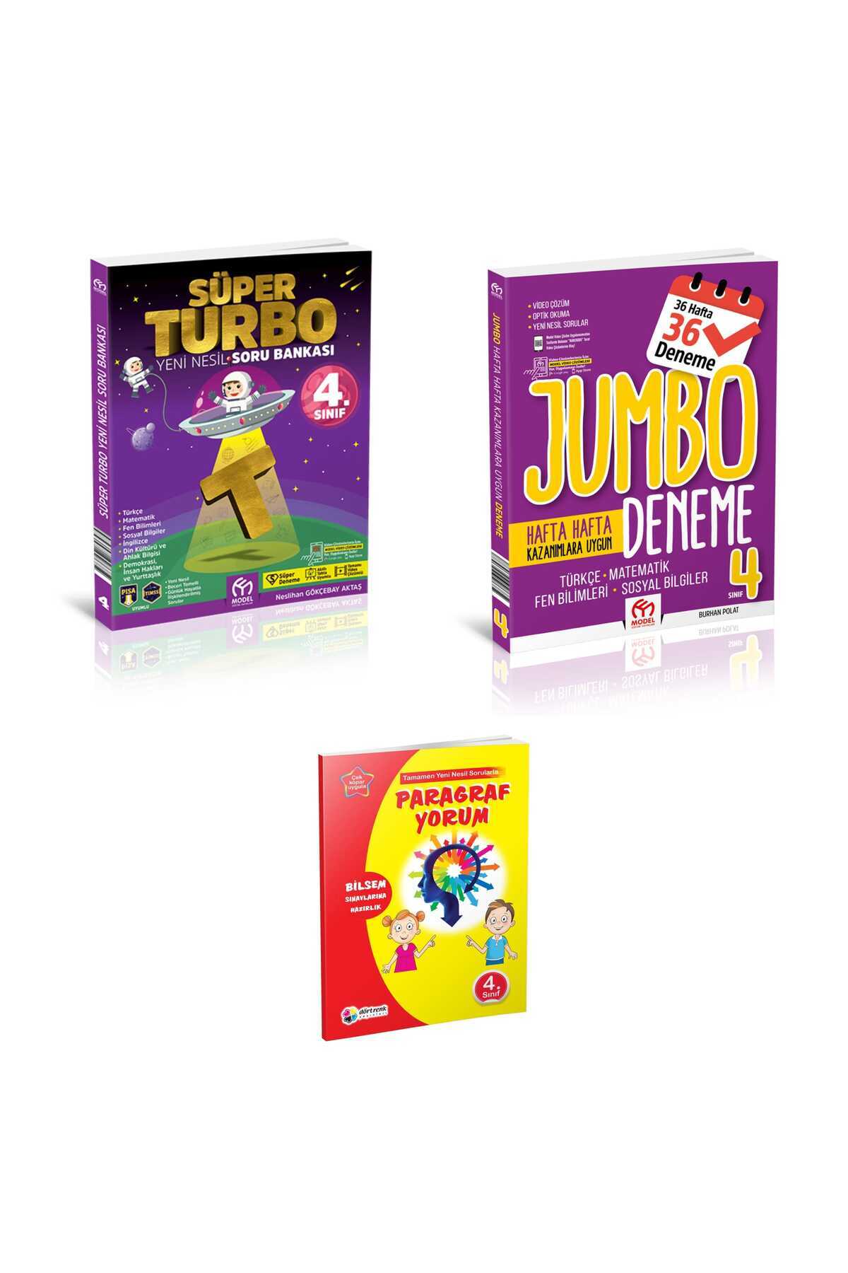 Model Eğitim Yayınları 4.SINIF SÜPER TURBO TÜM DERSLER SORU BANKASI ...