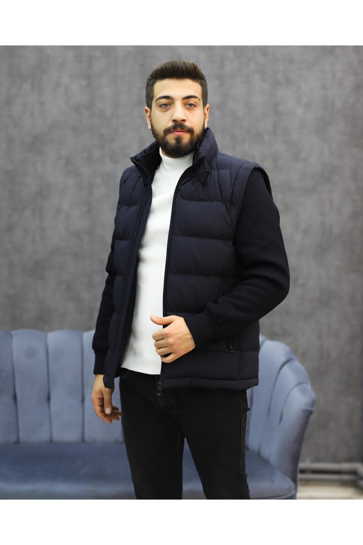 Üstün Ricol ÜSTÜN RİCOL 7007 KOL ÇIKMALI ŞİŞME MONT(LACİVERT) Fiyatı ...