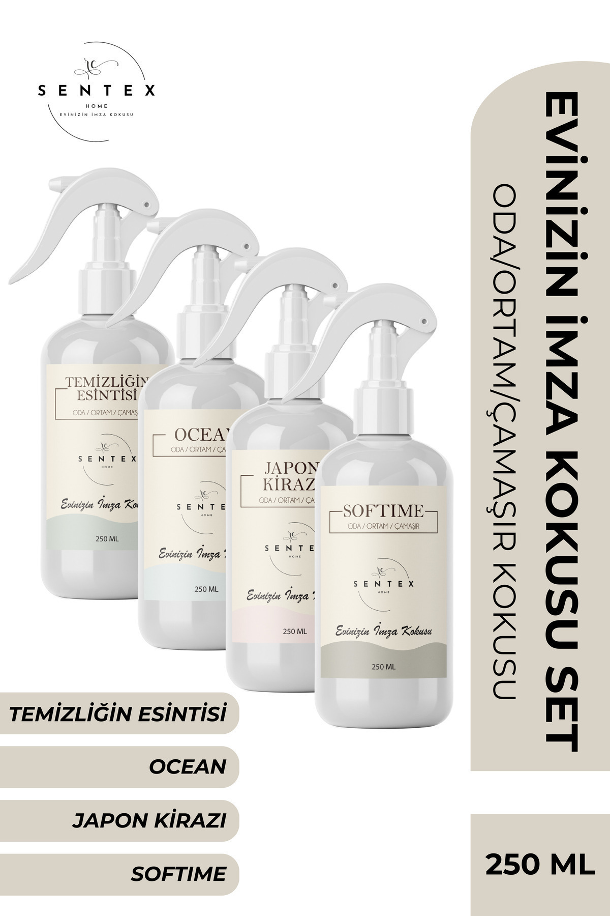 Sentex Home Premium 4'lü Paket Oda Kokusu Fiyatı, Yorumları - Trendyol