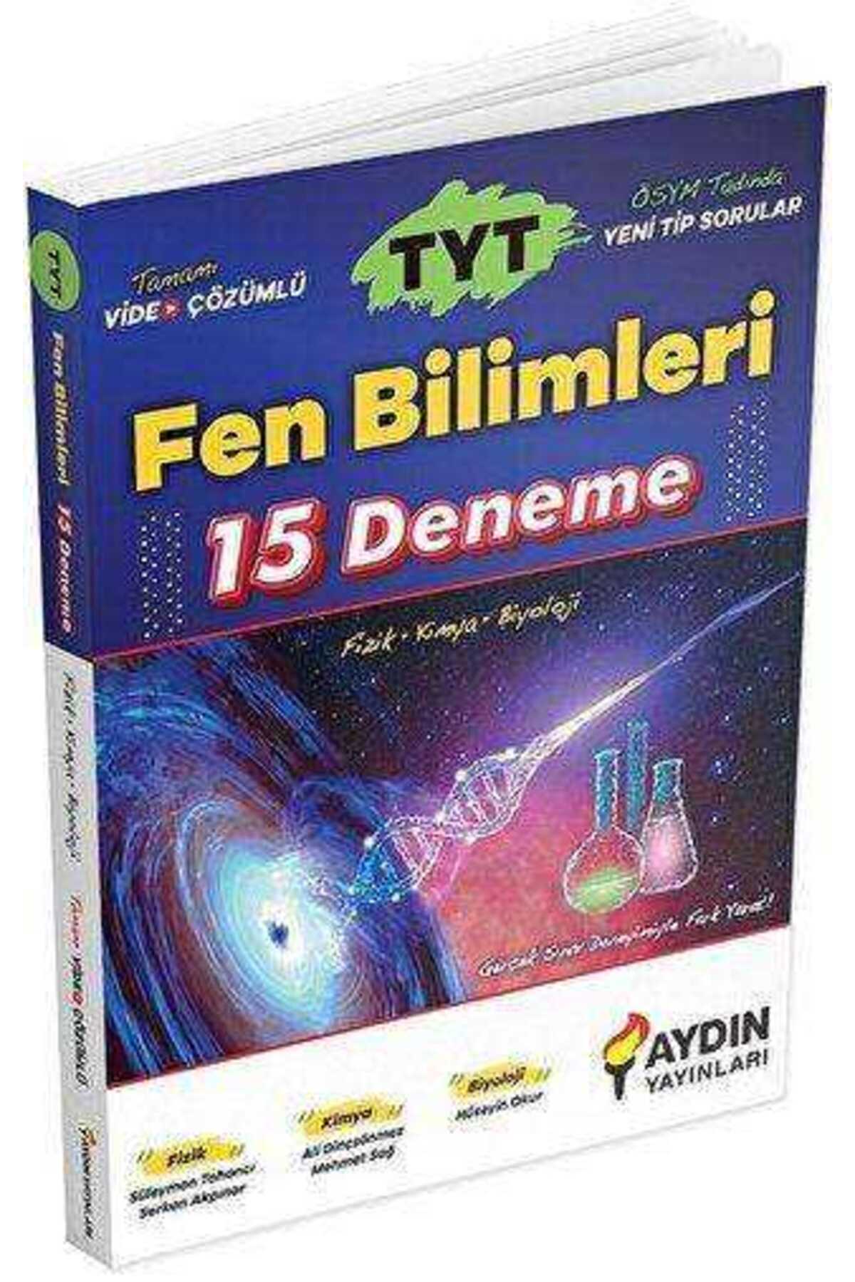Aydın Yayınları Tyt Fen Bilimleri 15 DenemeFiyatı, Yorumları - Trendyol