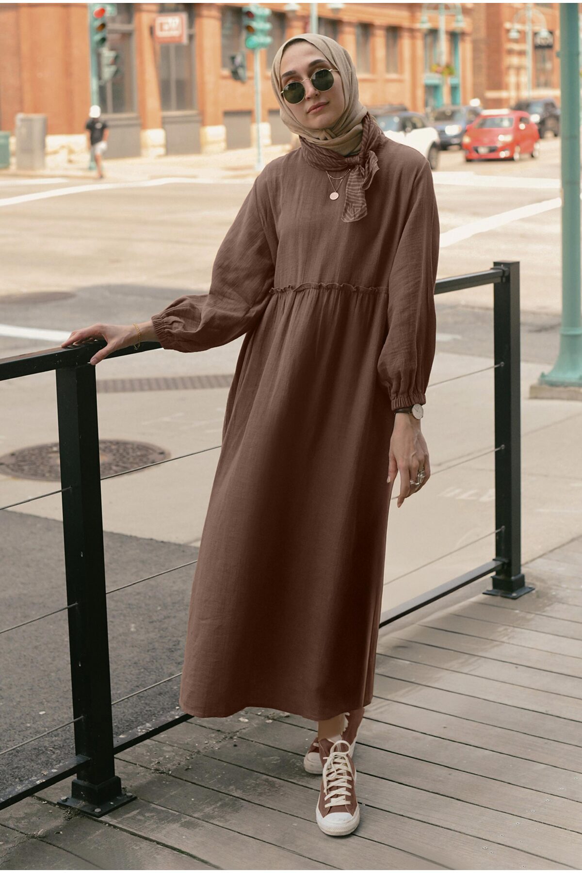 HEQA Müslin Elbise Acı Kahve - Fiyatı, Yorumları