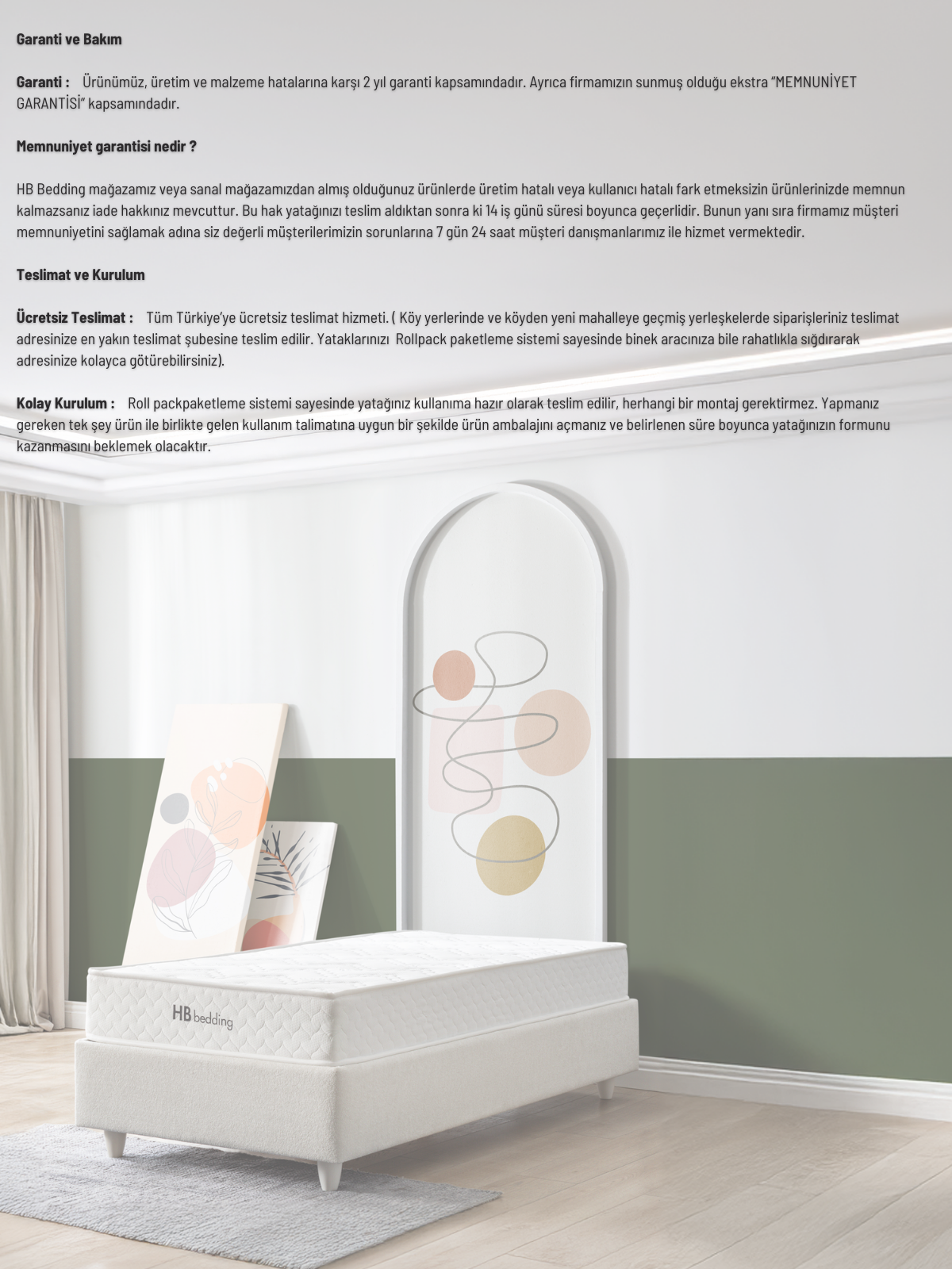 HB Bedding | Puffy Full Ortopedik Pro Yaylı Yatak | Sadelik Ve Ergonomi ...