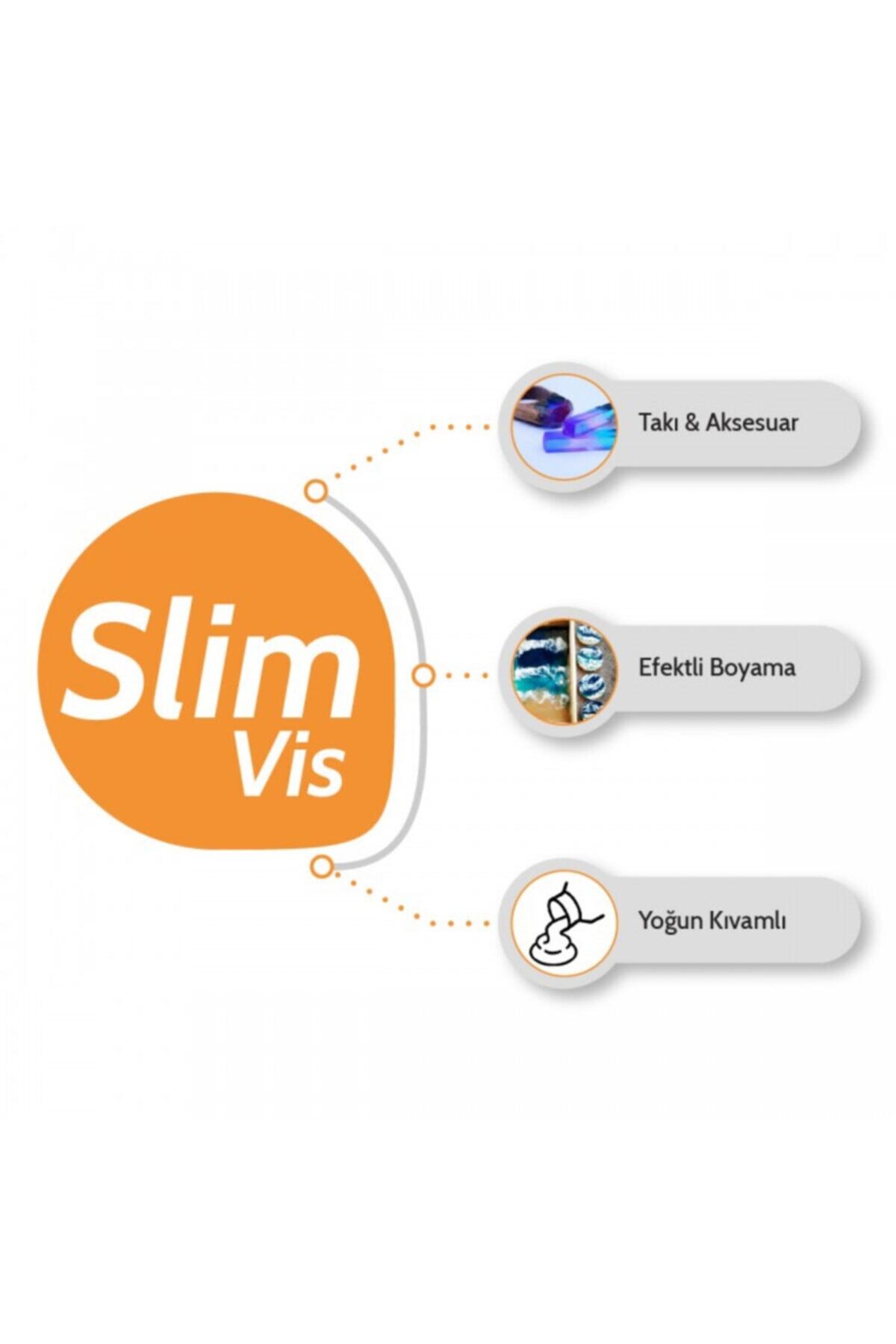 Resinin Slim Vis 7500 Gr A+b Yoğun Kıvamlı Şeffaf Epoksi Reçine ...