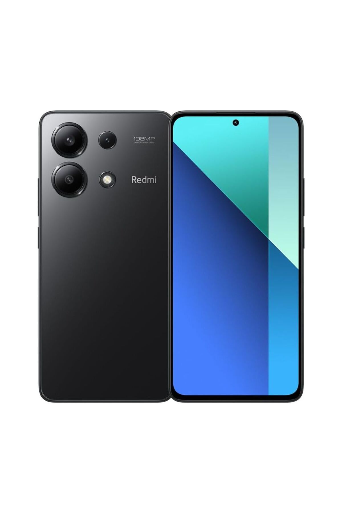 Xiaomi Redmi Note 13 |Midnight Black|8GB RAM 256GB|108MP Triple Camera ...