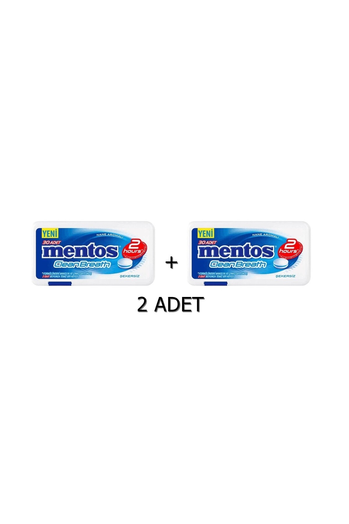Mentos 2 Saat Clean Breath Nane Aromalı Şeker 21G (2 ADET) - Fiyatı ...