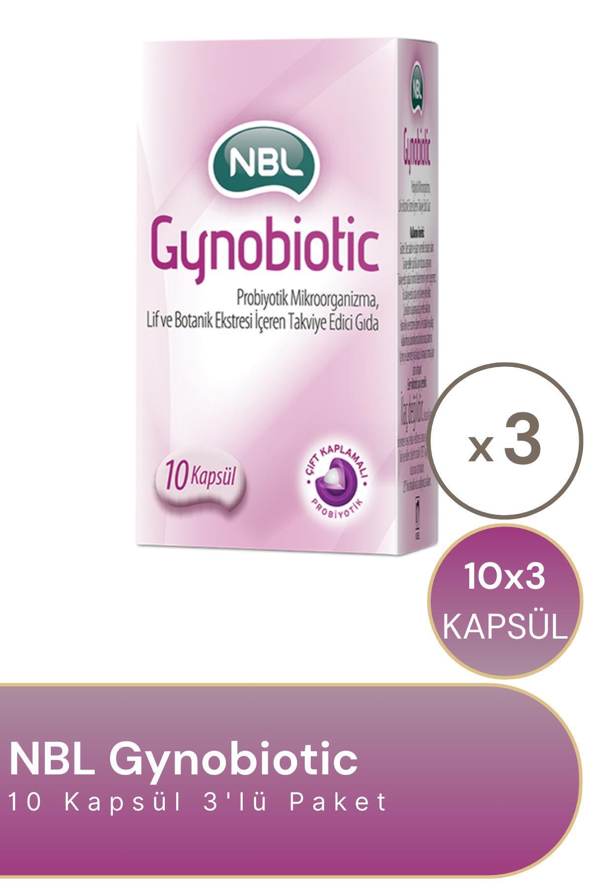 NBL Gynobiotic 10 Kapsül 3'lü Paket Fiyatı, Yorumları - Trendyol