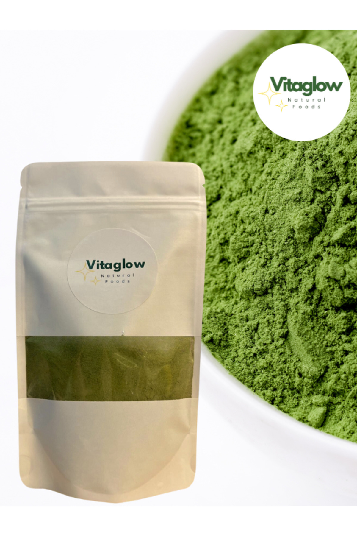 Vitaglow Ispanak Tozu ( 100 Gr) Spinach Powder Vegan Smoothieler Için ...