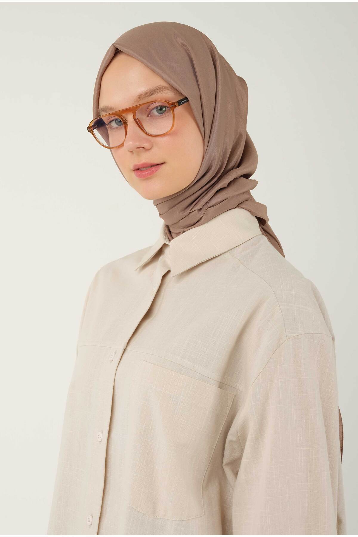 HEQA Soft Kraş Şal Koyu VizonFiyatı, Yorumları - Trendyol