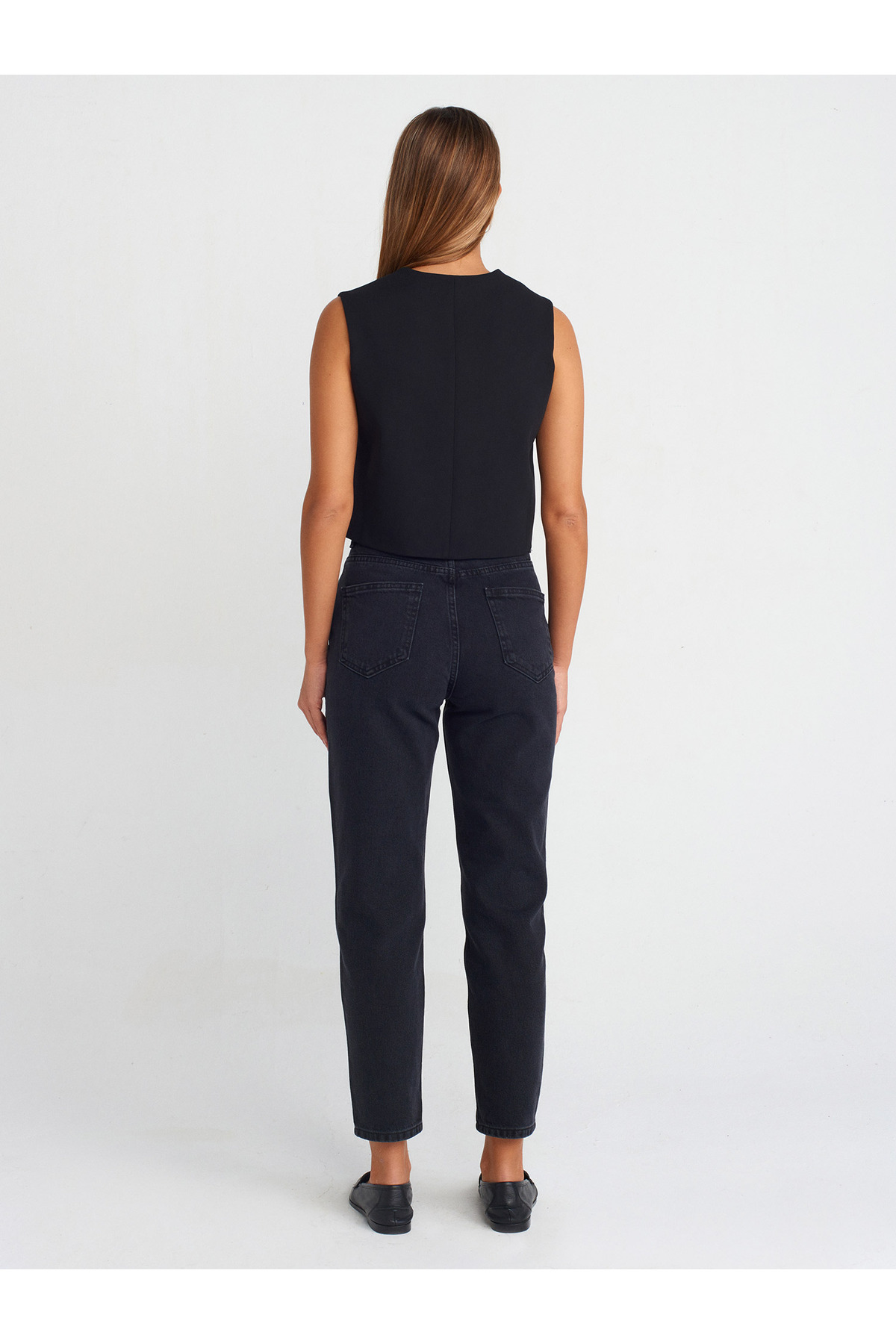 Dilvin 71740 Basic Mom Pantolon-Siyah - Fiyatı, Yorumları