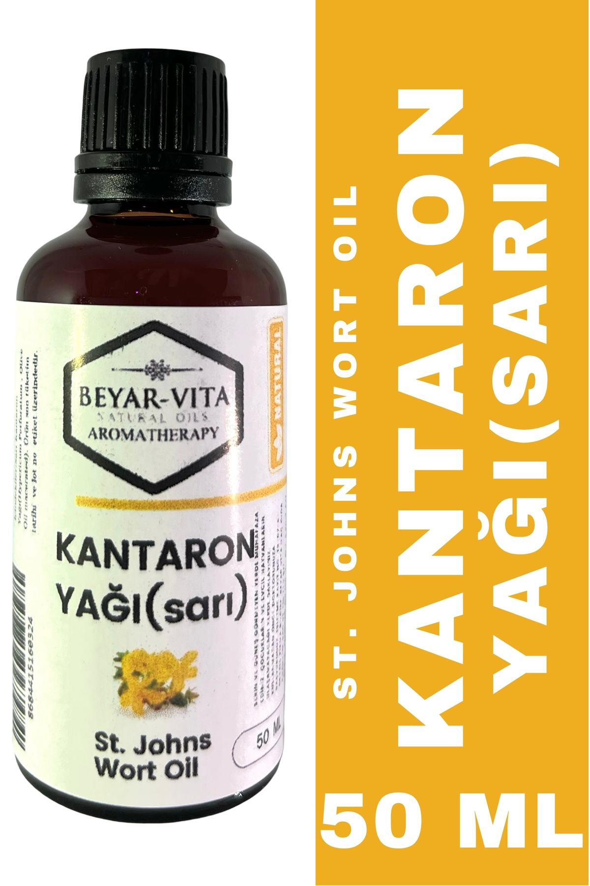 BEYARVİTA Kantaron yağı 50 ML (st. Johnd wort oil) , sarı kantaron yağı ...