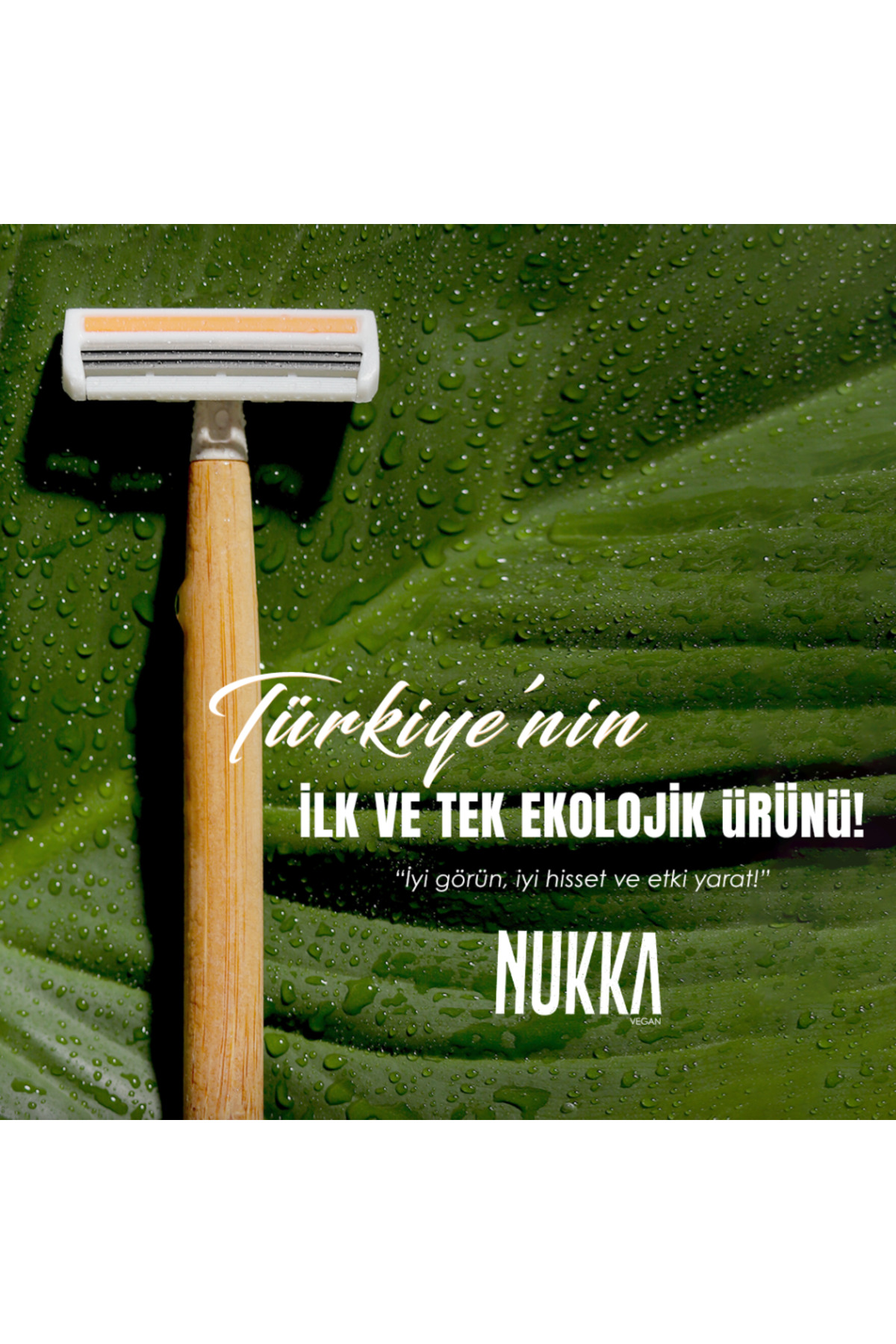 NUKKA Vegan 4'lü Bambu Saplı Plastik Içermez Tıraş Bıçağı - Fiyatı ...