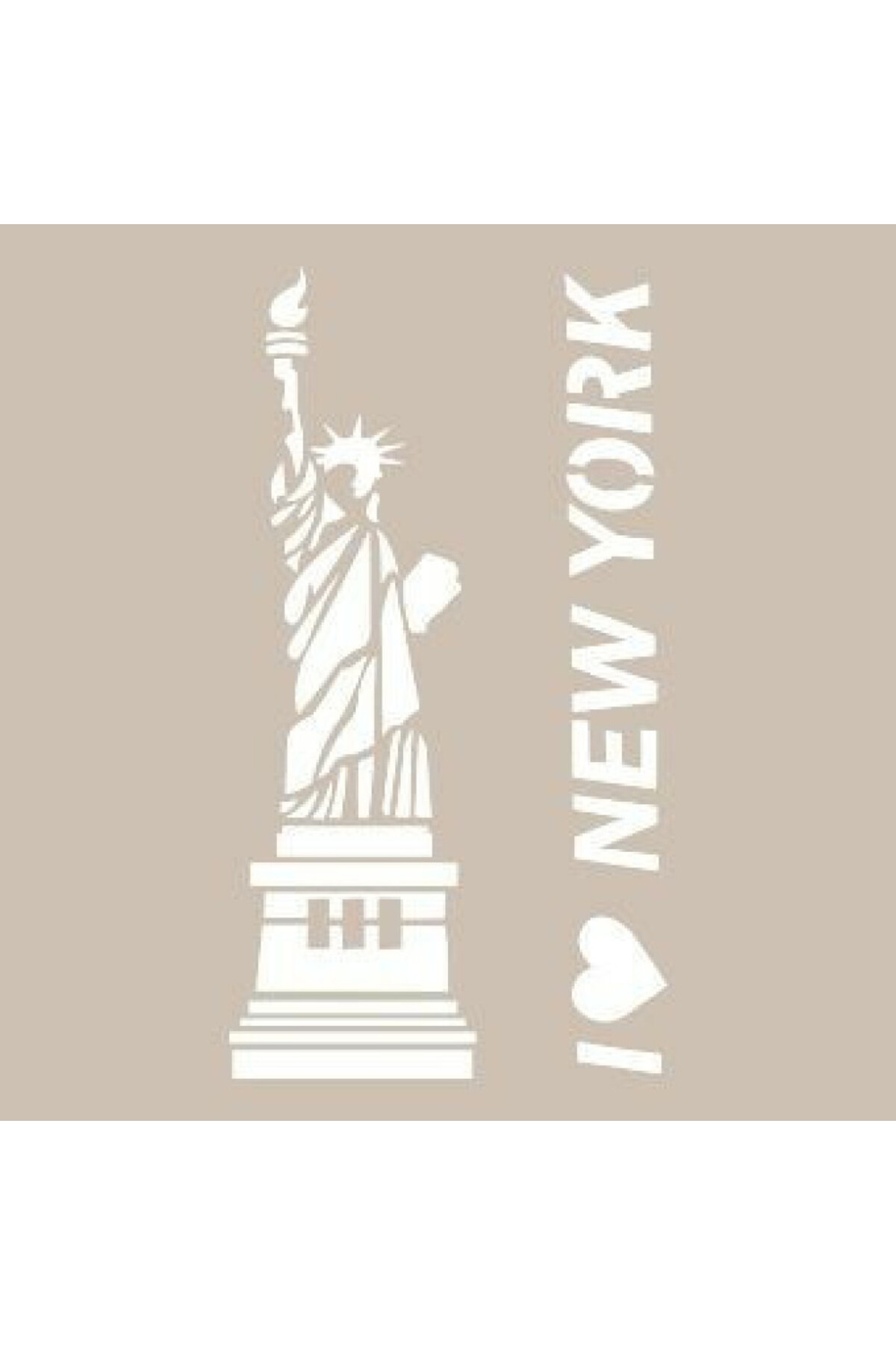Cadence Statue of Liberty Model As463 A4 Stencil- Trendyol