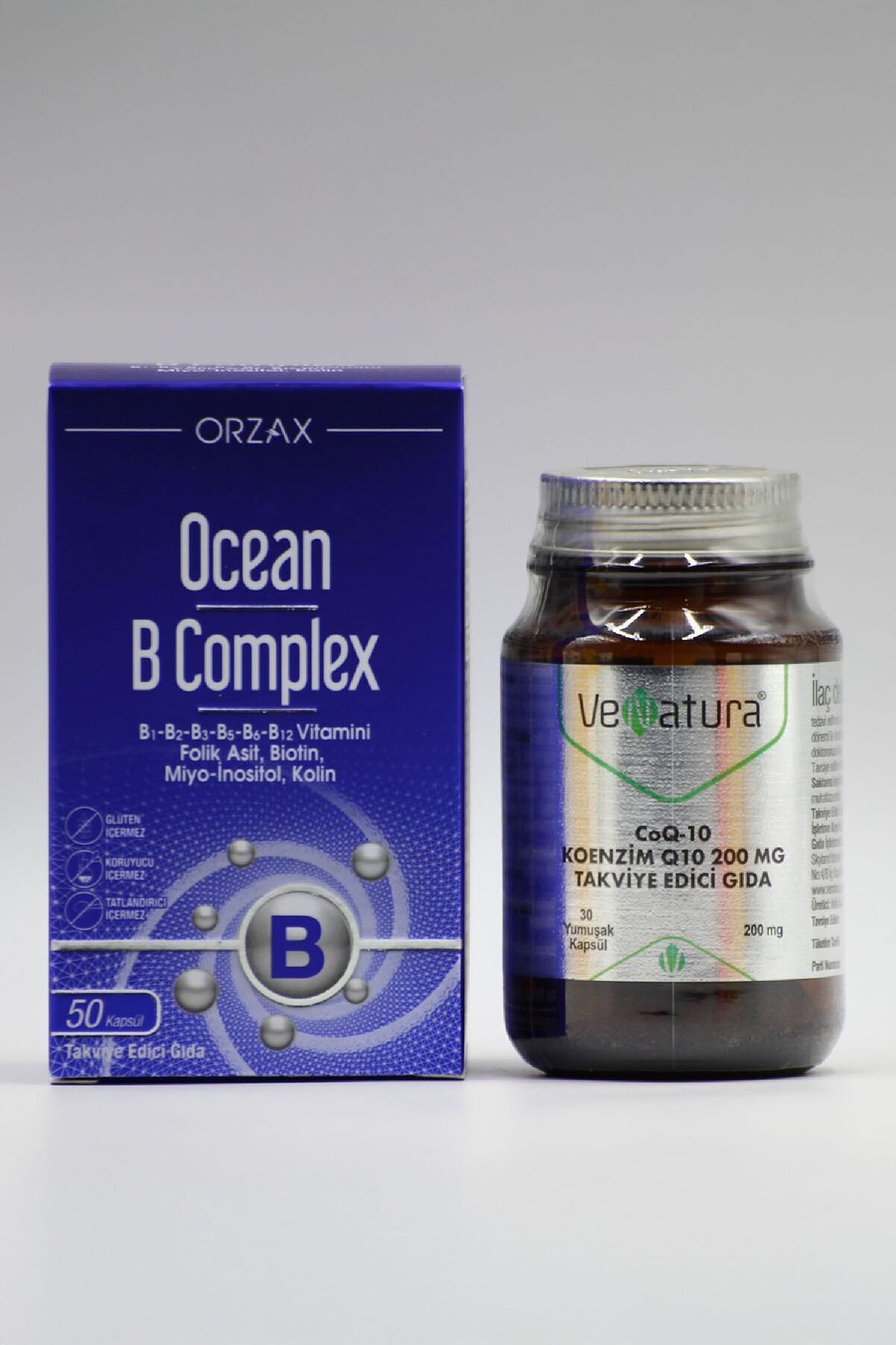 Ocean B Complex 50 Kapsül Venatura Koenzim Q10 30 Kapsül Zinde ...