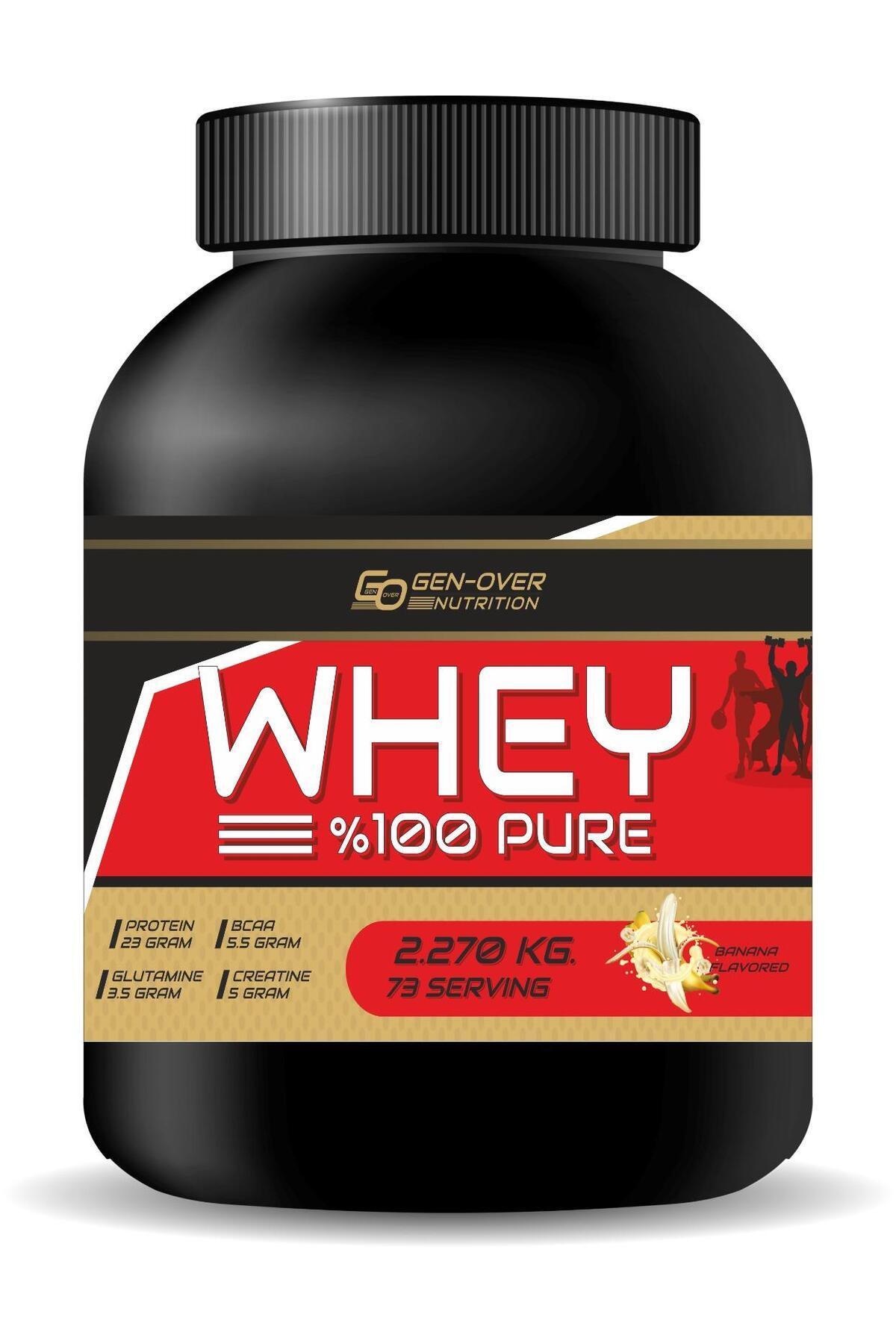 Genover Nutrition Whey Protein Tozu 2270g 73 Servis Muz Aromalı Fiyatı ...