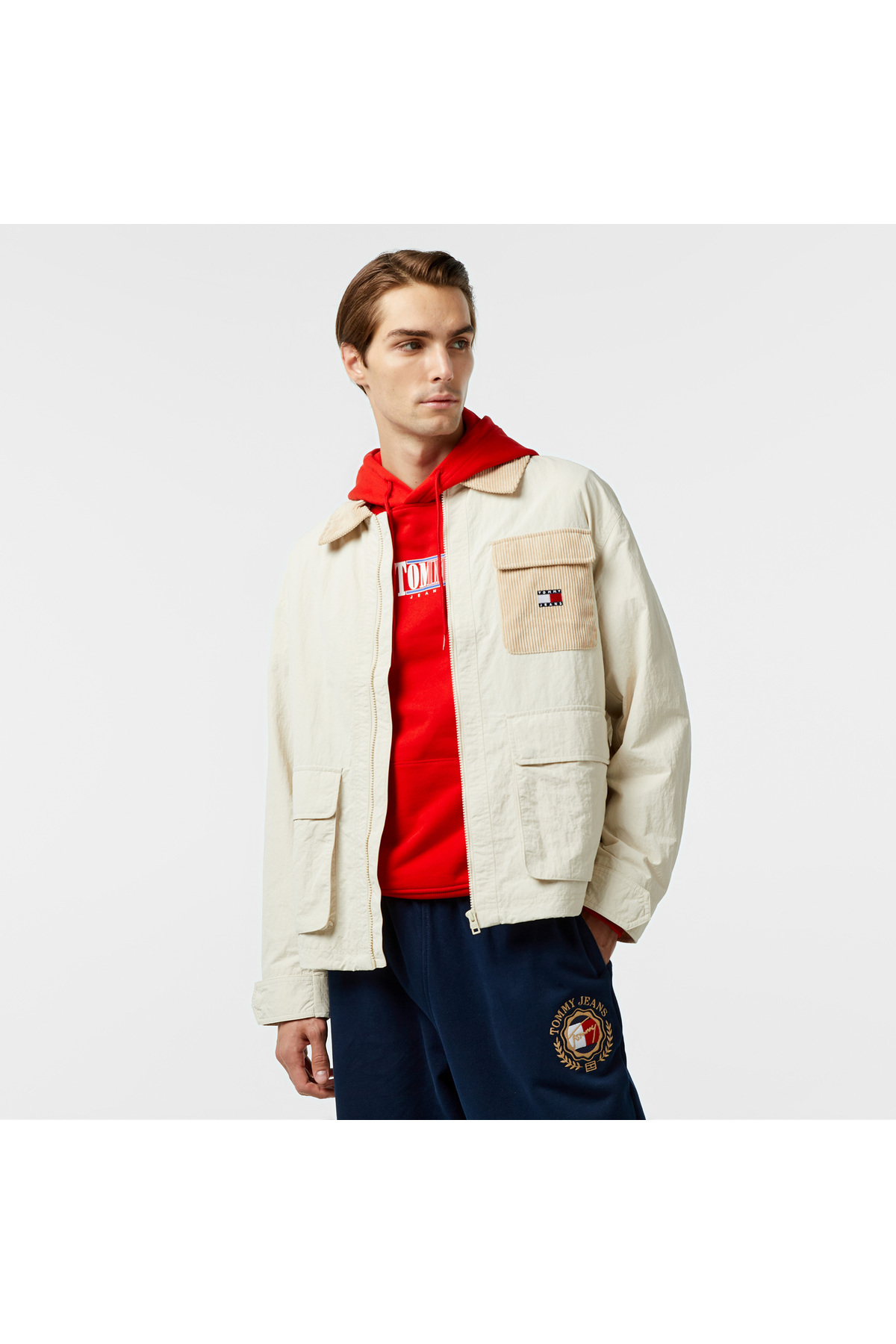 Tommy Hilfiger Tommy Jeans Fabric Erkek Bej Ceket - Fiyatı, Yorumları