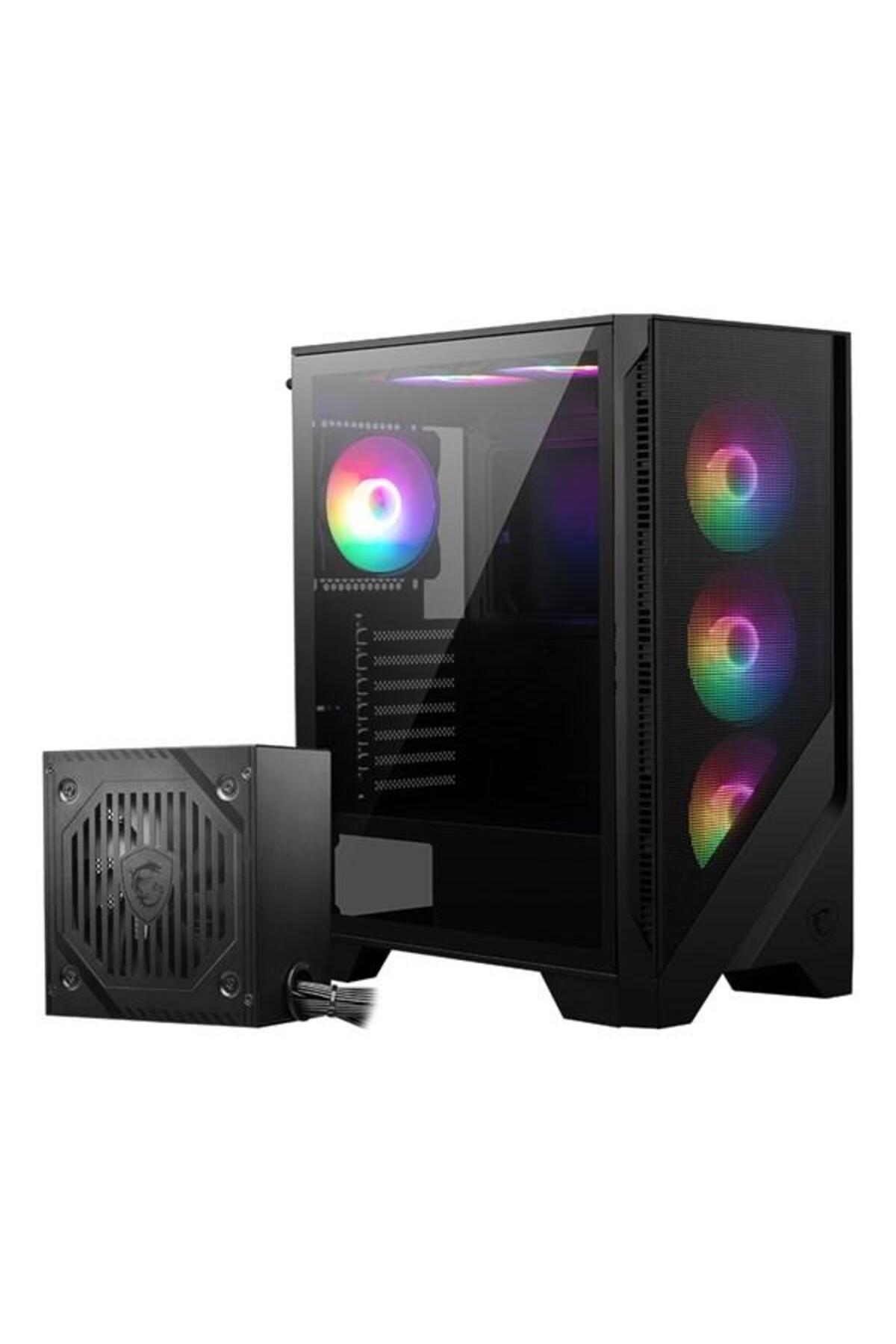 MSI 650W 80+ BRONZE MAG FORCE 120A B65 GAMING MID-TOWER PC KASASI ...