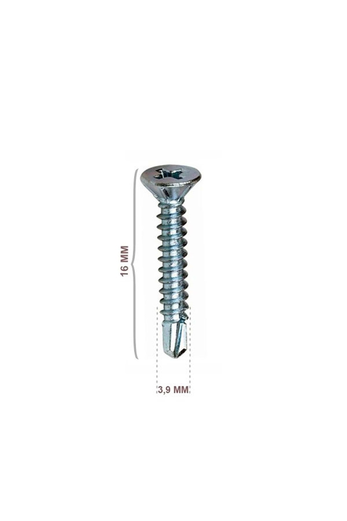 Gün M3.9X16 Yhb Drill Bit Screw 1000Pcs- Trendyol