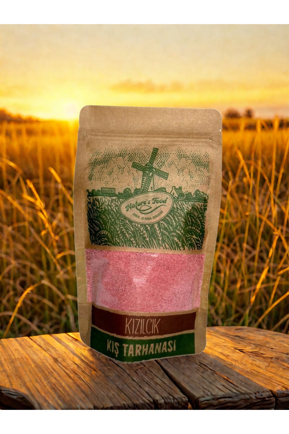 NATURES FOOD Kızılcık Kış Tarhanası 250gr Koruyucusuz katkısız Doğal ...