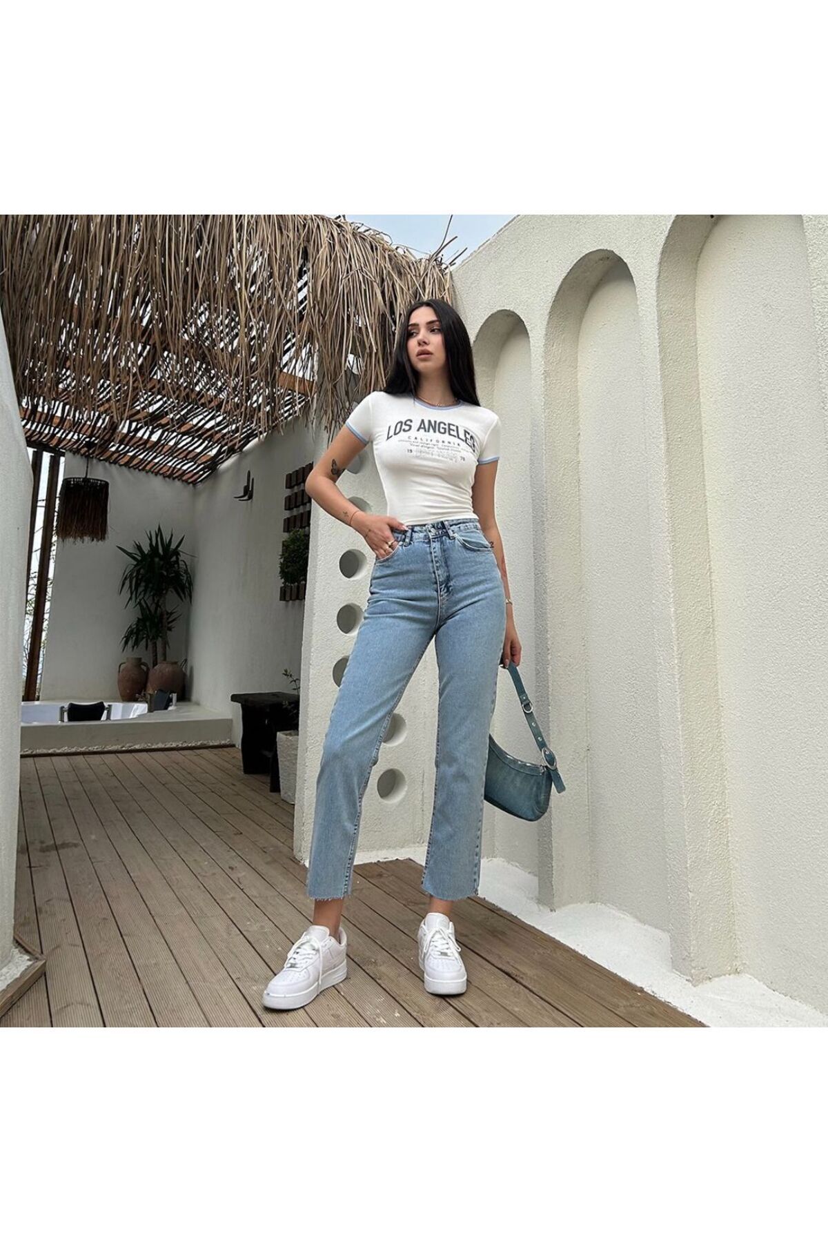 Butik Blu mom Jean Fiyatı, Yorumları - Trendyol