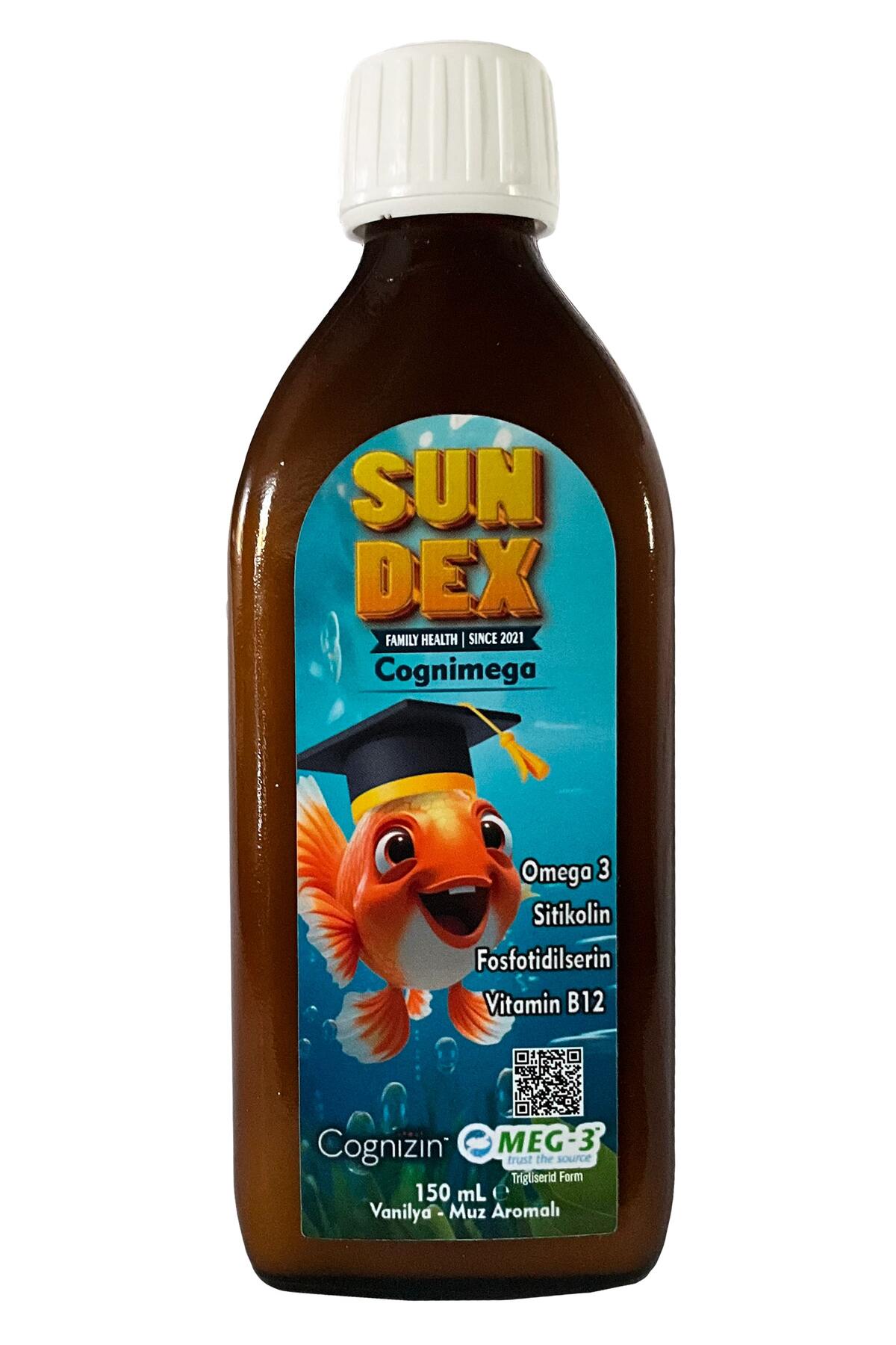 Sun Dex Family Health Since 2021 Cognimega DHA Omega 3, Sitikolin ...